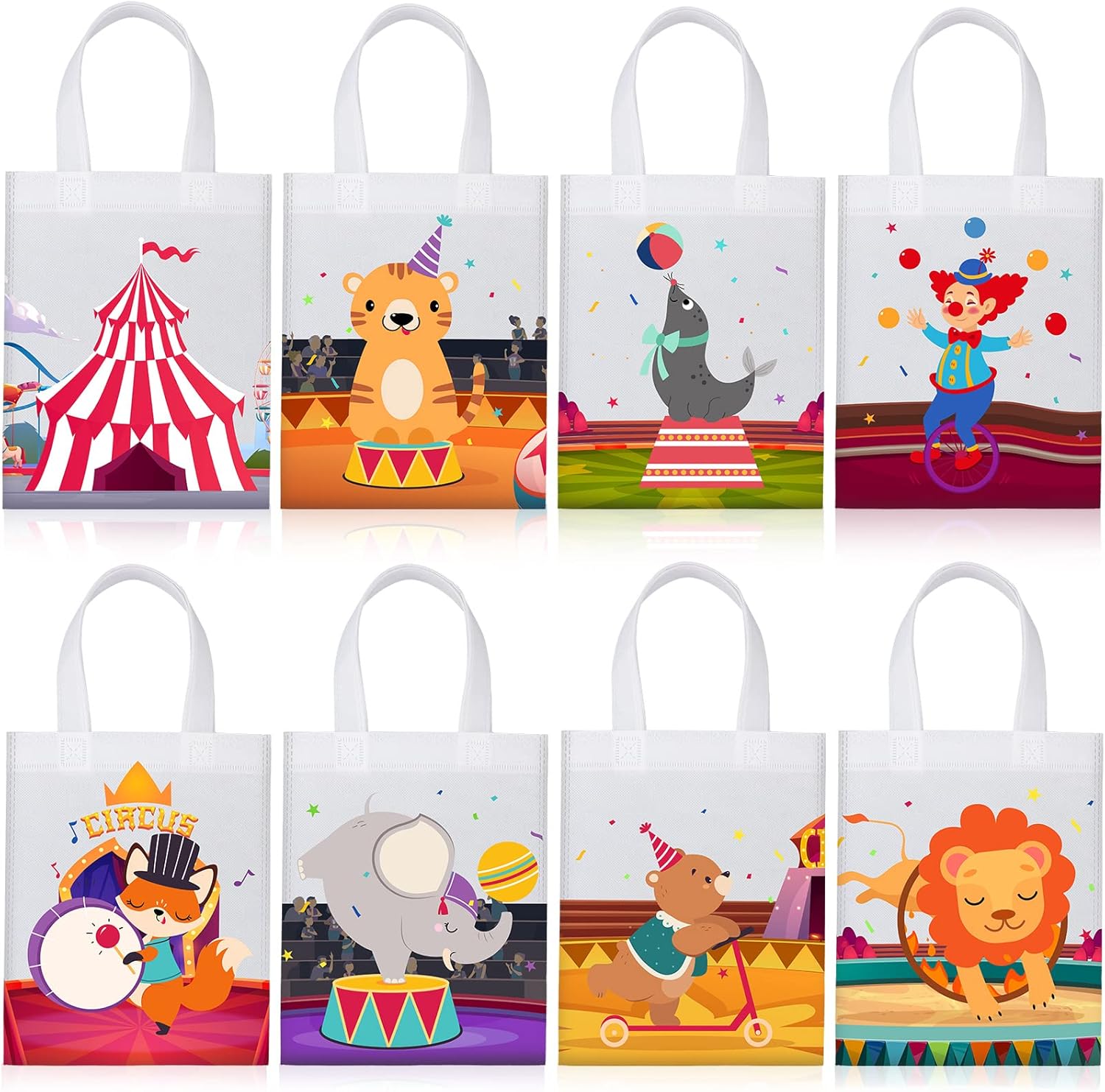 Amazon.com: Deekin 24 Pcs Carnival Bags Carnival Gift Bags Carnival ...