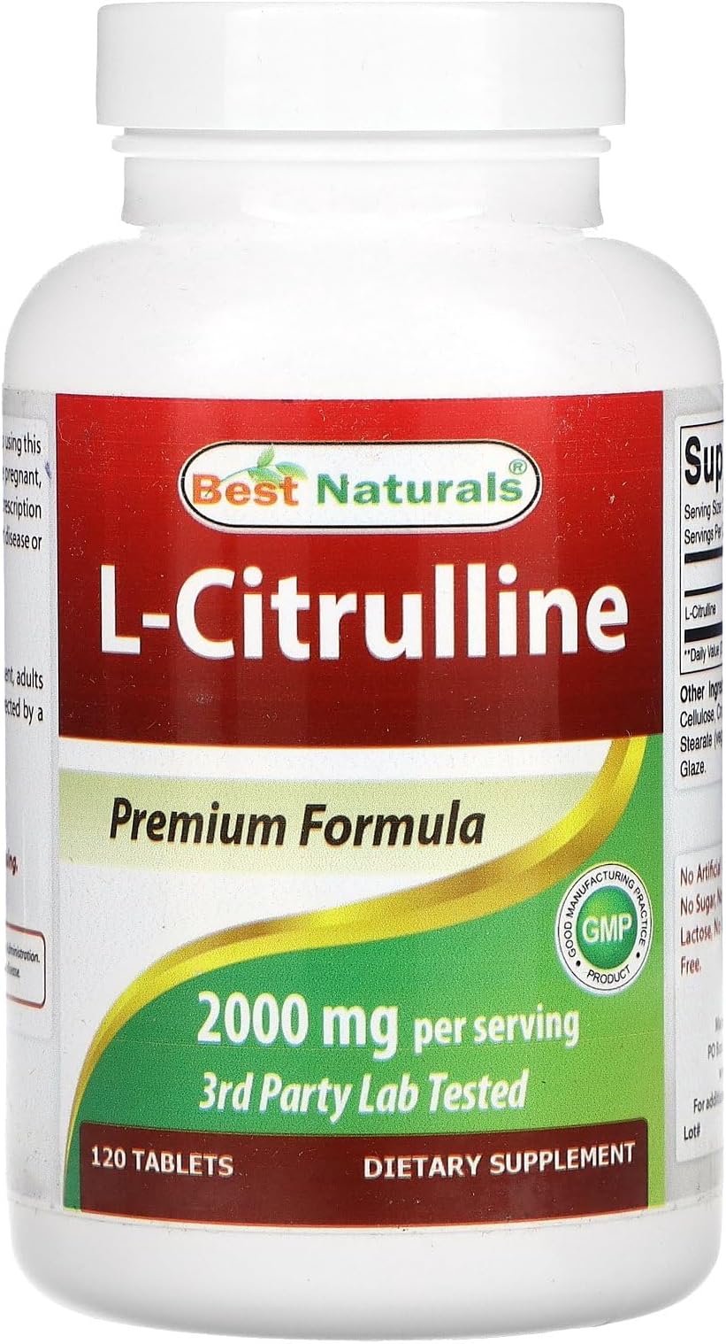 Amazon.com: NOW Sports Nutrition, L-Citrulline, Extra Strength 1,200 mg ...