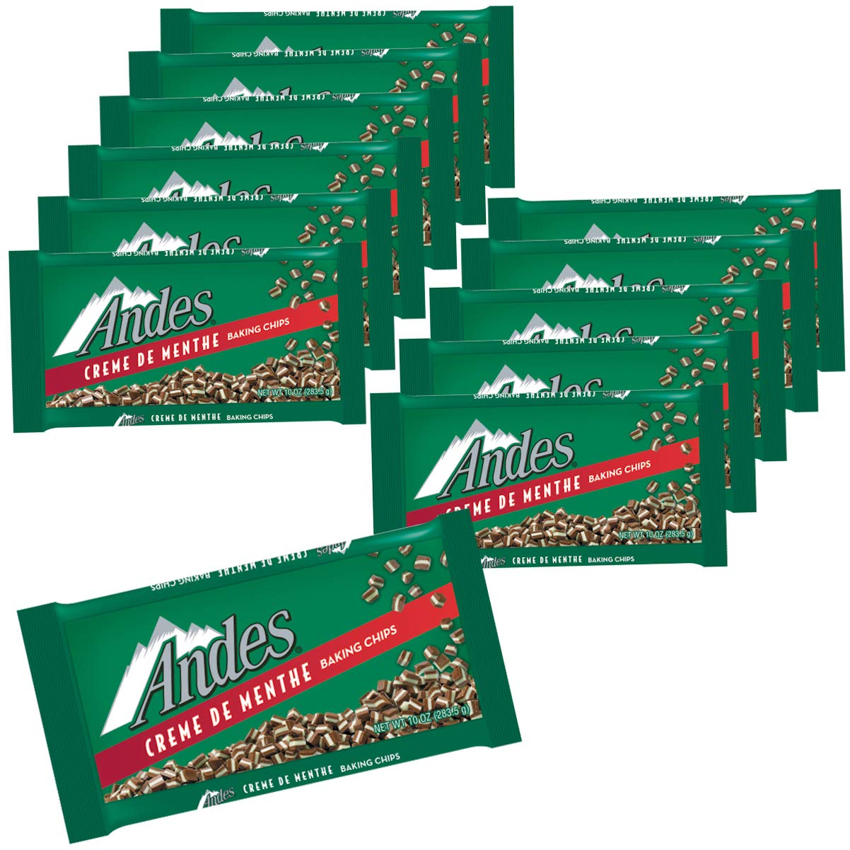 Amazon.com: Andes Crème de Menthe Baking Chips, 12-Count of 10 ounce ...