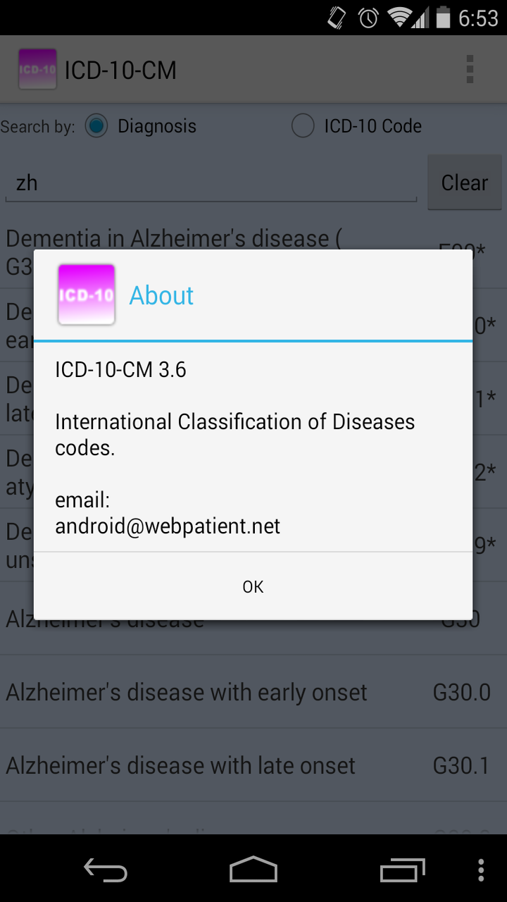 ICD-10 - App on Amazon Appstore