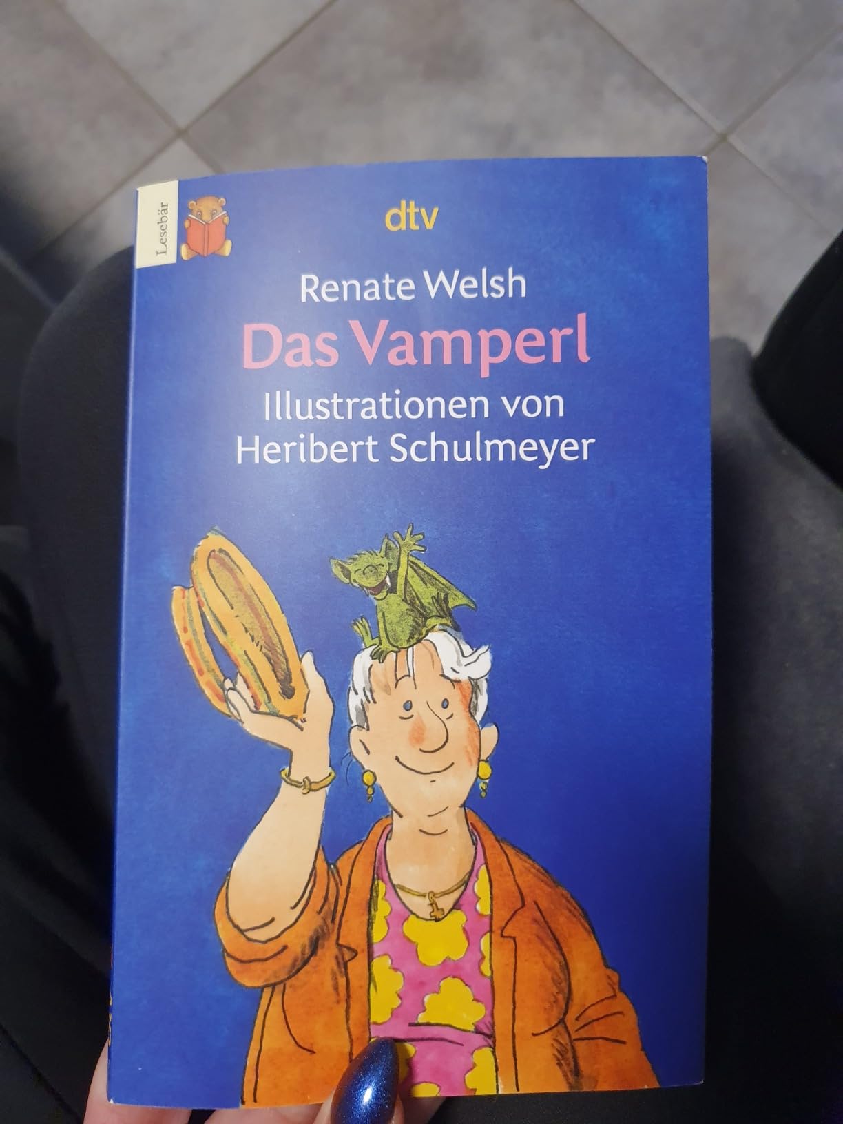 Das Vamperl: In großer Druckschrift (Das Vamperl-Reihe, Band 1) : Welsh ...