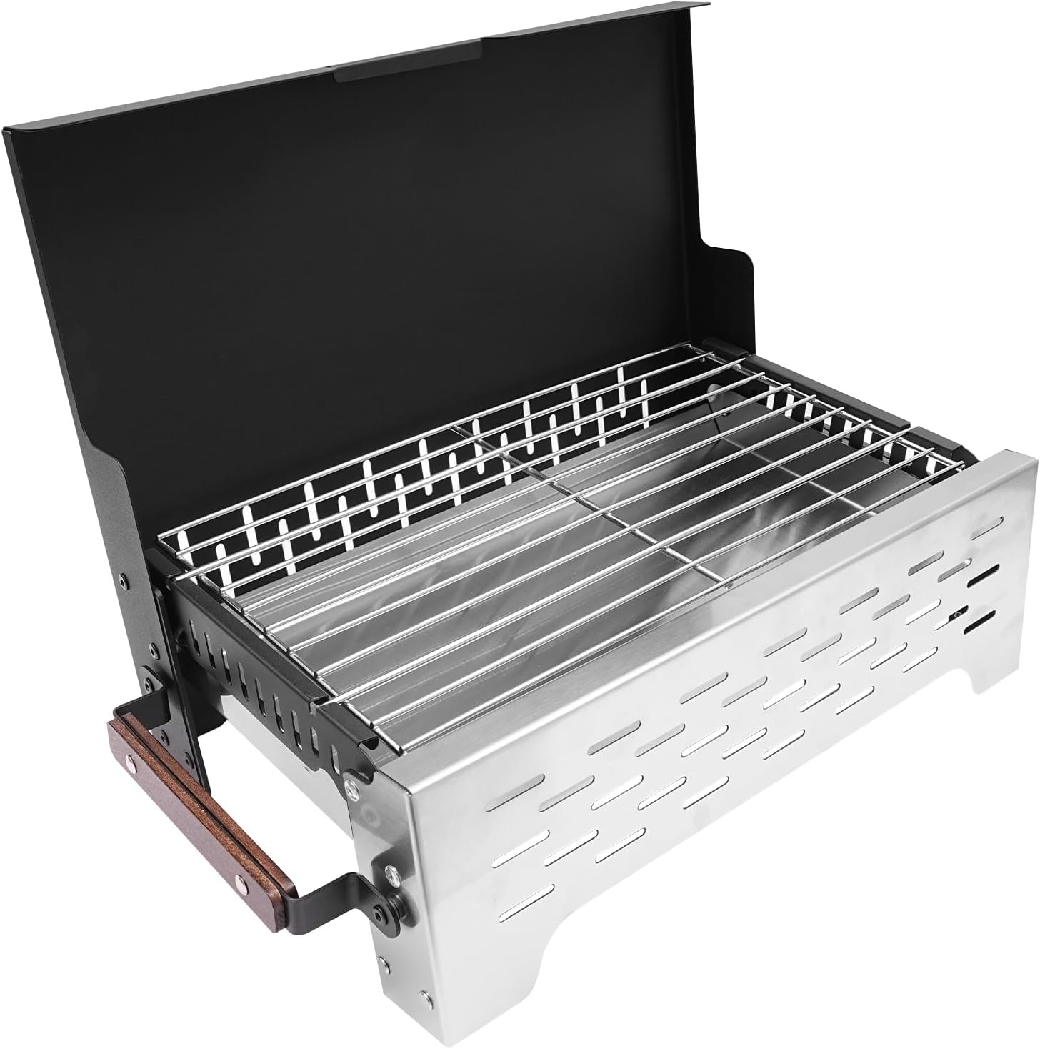 Amazon.com: Folding Portable Charcoal Grill, Outdoor BBQ Gril Camping Grill, Portable ...