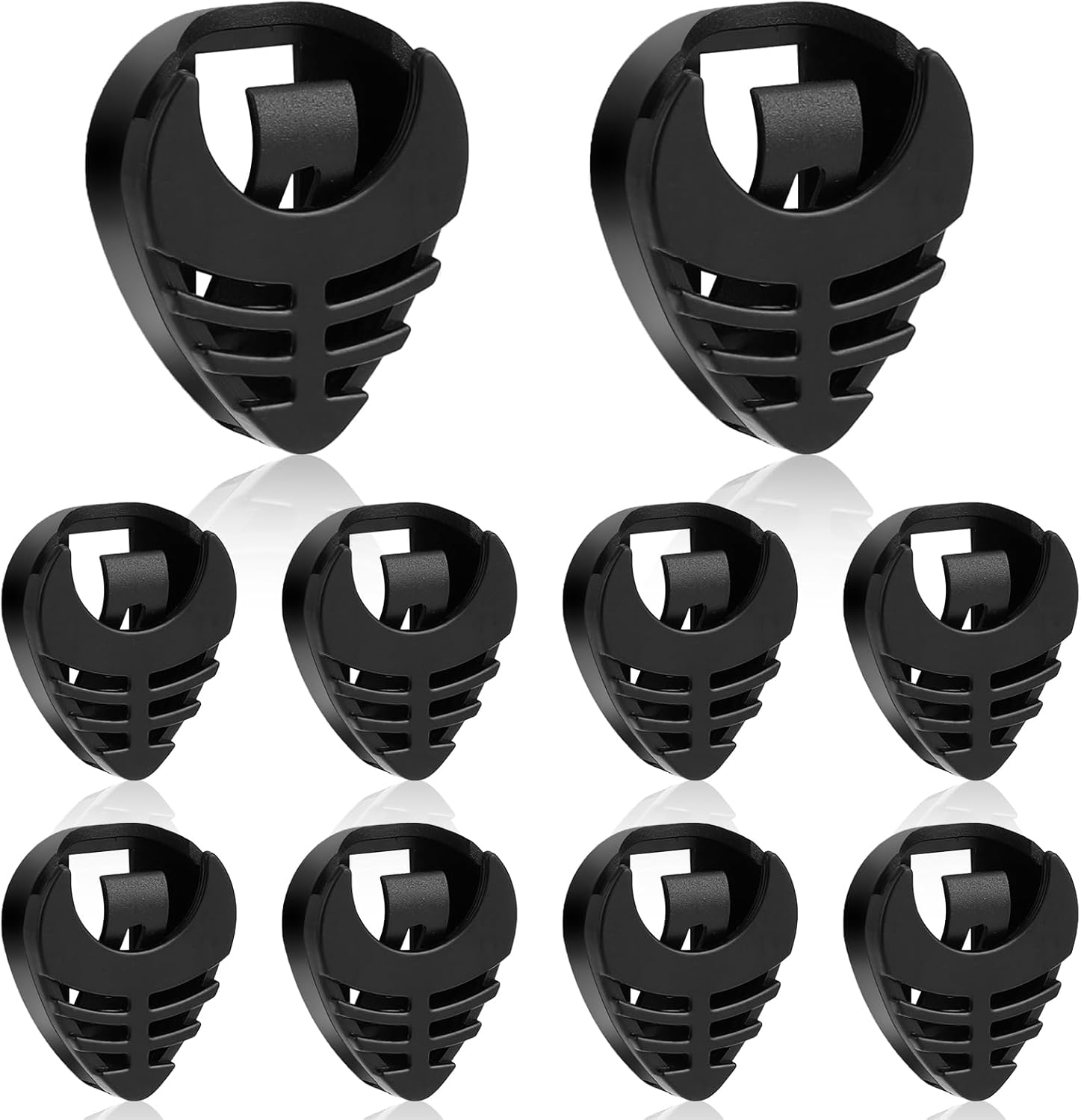 Amazon.com: 10 Pack Guitar Pick Holder, Stick-On Plastic Guitar Pick ...