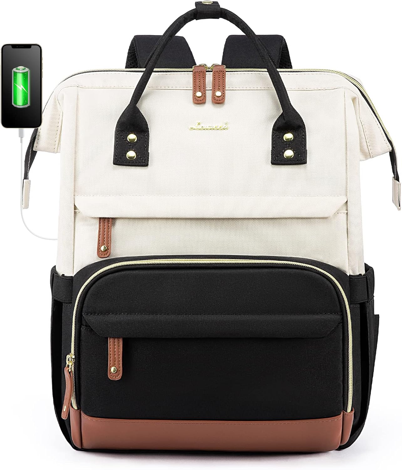 Amazon.com: LOVEVOOK Laptop Backpack for Women, 17 Inch Work Business ...