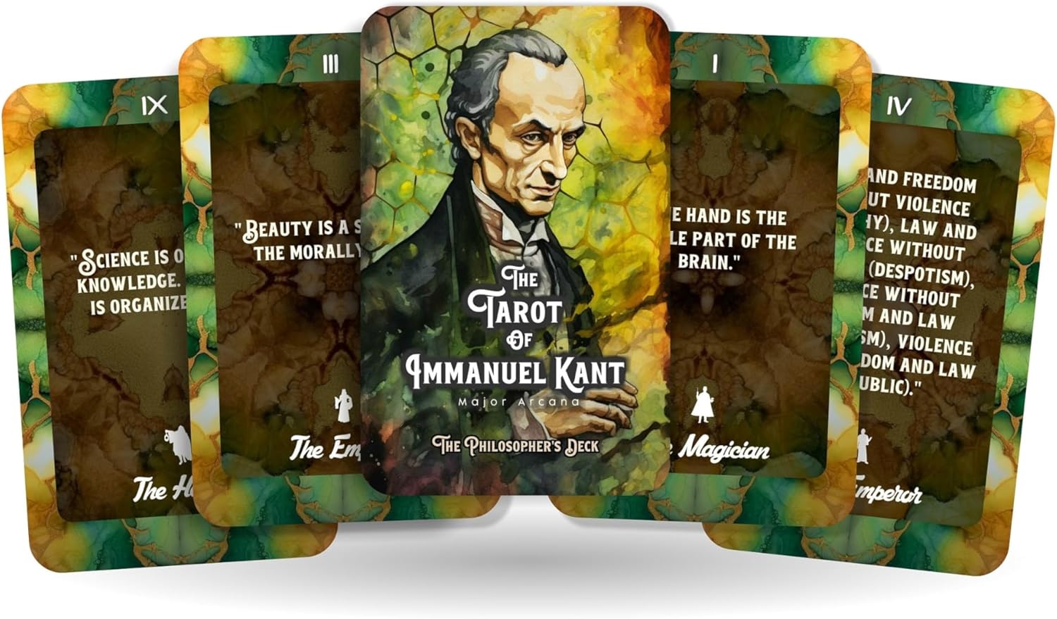 Amazon.com: The Tarot of Immanuel Kant - The Philosopher's Deck ...