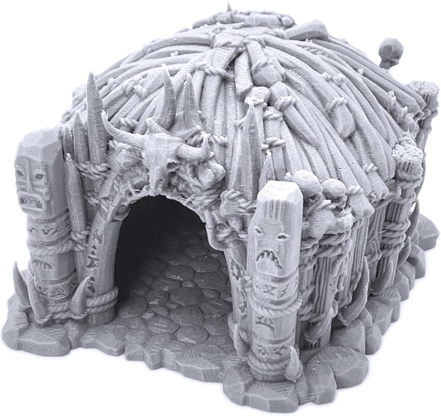 Amazon.com: Shaman's Hut by Printable Scenery, 3D Printed Tabletop RPG ...