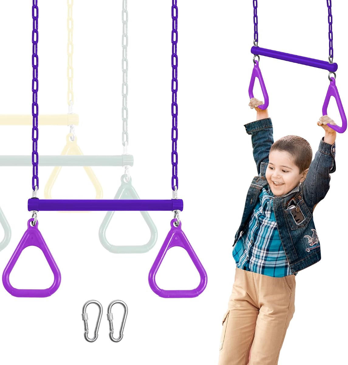 Duty Ring Trapeze Bar For Backyard 16 5 Trapeze Swing | Desertcart INDIA