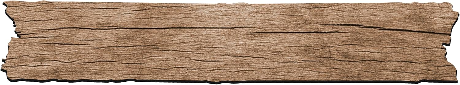Amazon.com : Large Fake Wood Danger Haunted House Boards Trick or Treat ...