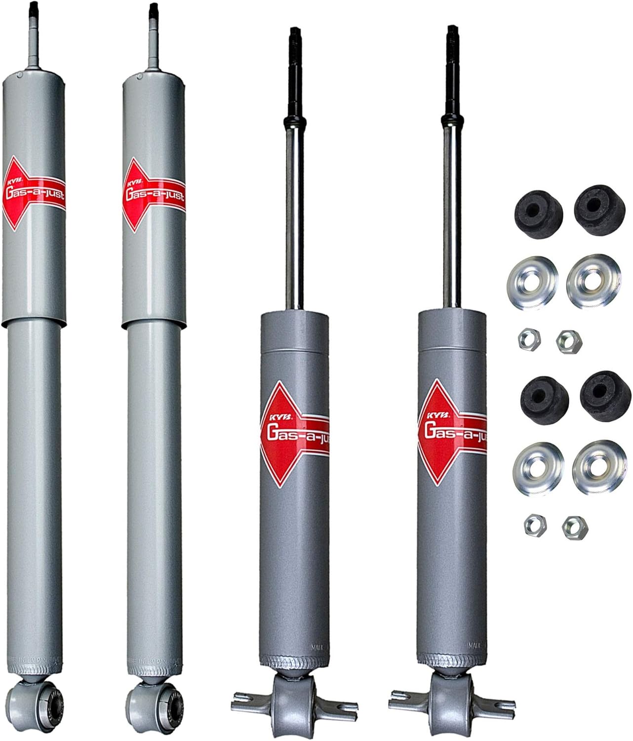 Amazon.com: NEW Front and Rear Shock Absorbers Kit For Toyota Pickup 90 ...