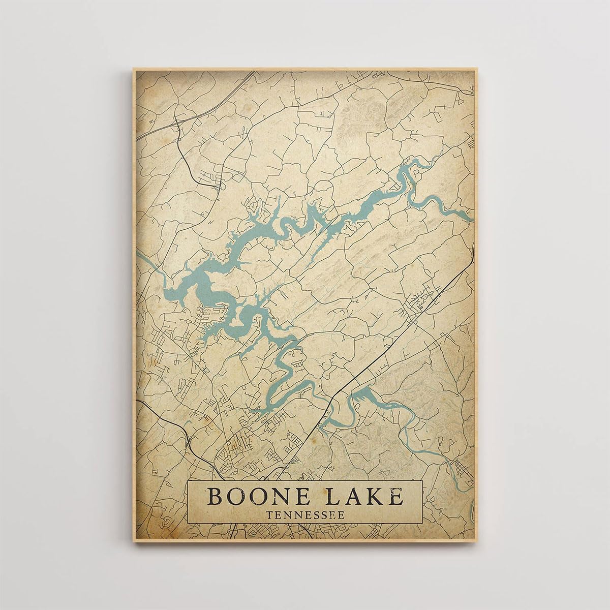 Amazon.com: MG Global Vintage Poster of Boone Lake Tennessee | 11x17 ...