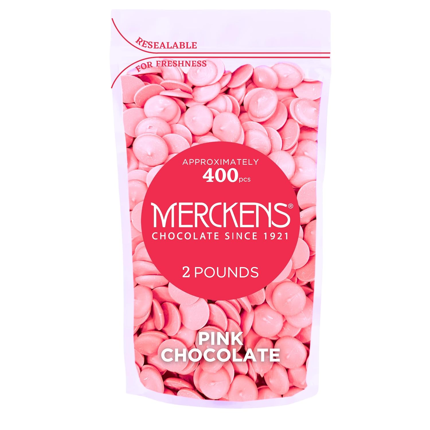 Amazon.com : KIDU Merckens Chocolate Melting Wafers Bulk Bag Perfect ...