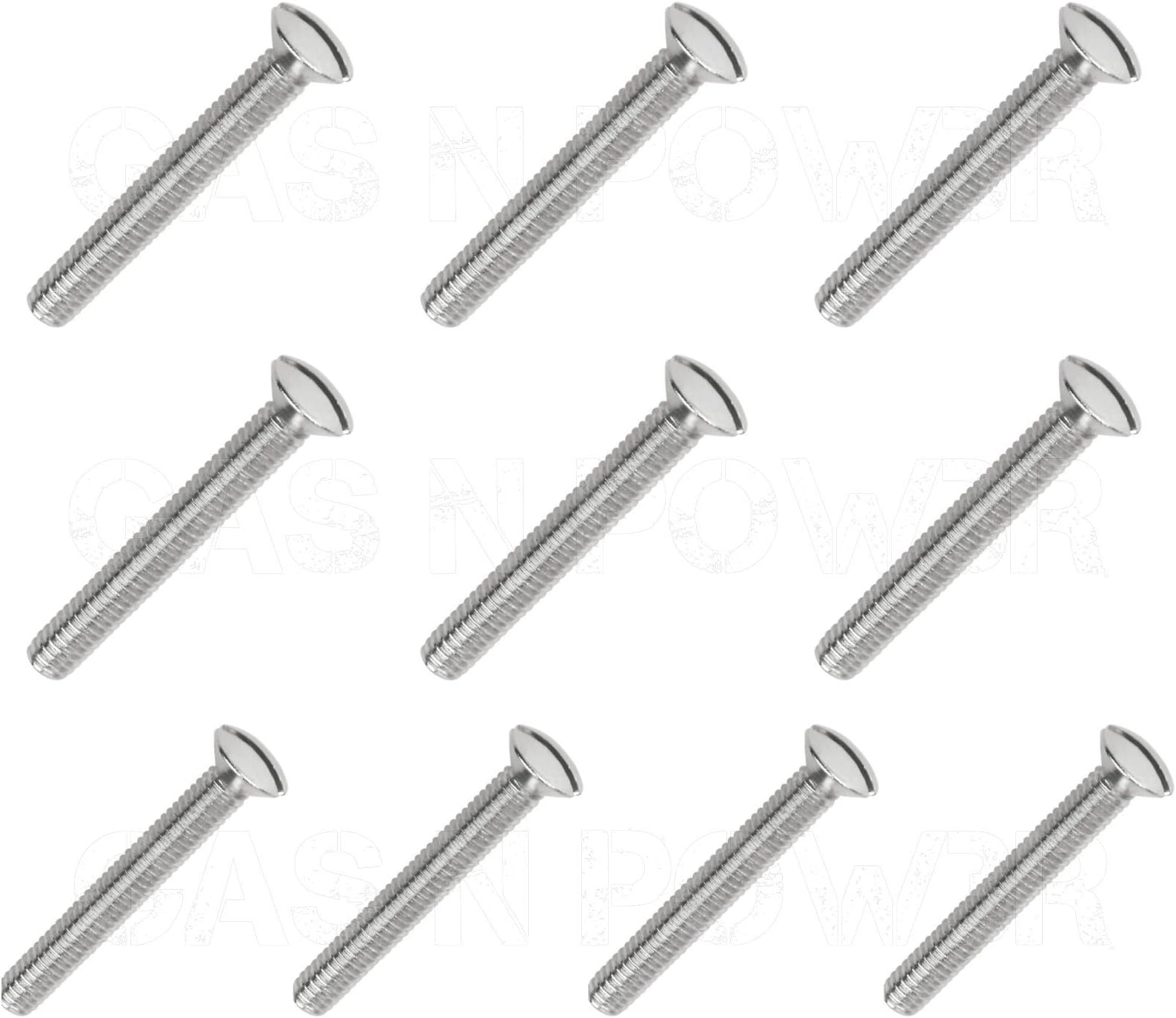 x10 M3.5 x30mm Long Electrical Machine Screws for Light Switch Plug ...