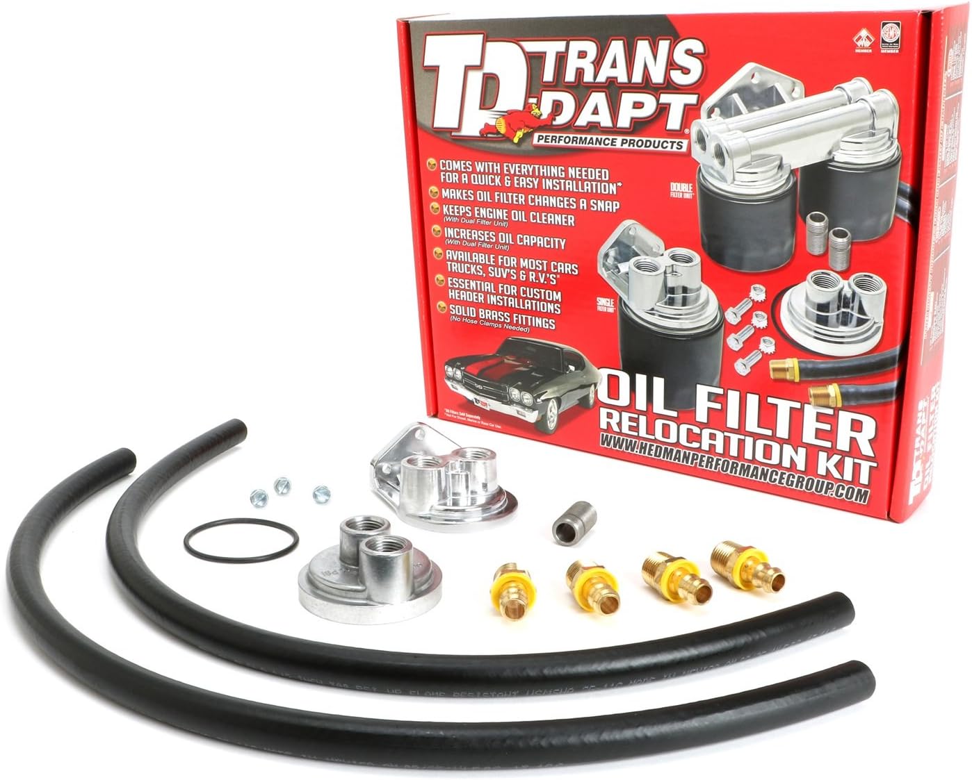 Amazon.com: Trans-Dapt Performance Trans-Dapt 1158 Oil Filter ...