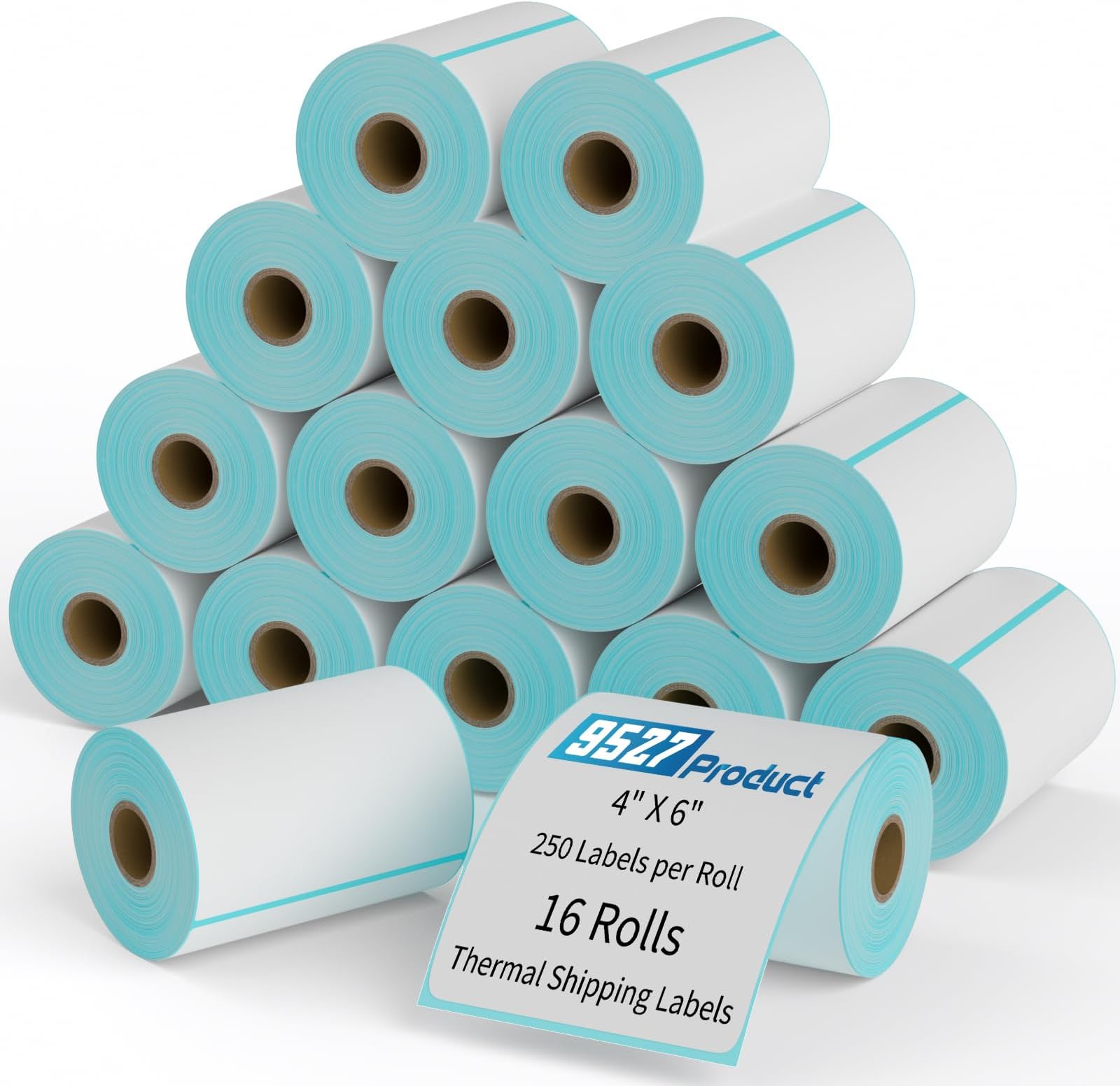 Amazon.com : 9527 Product 4" x 6" Thermal Labels for Zebra Rollo Direct ...