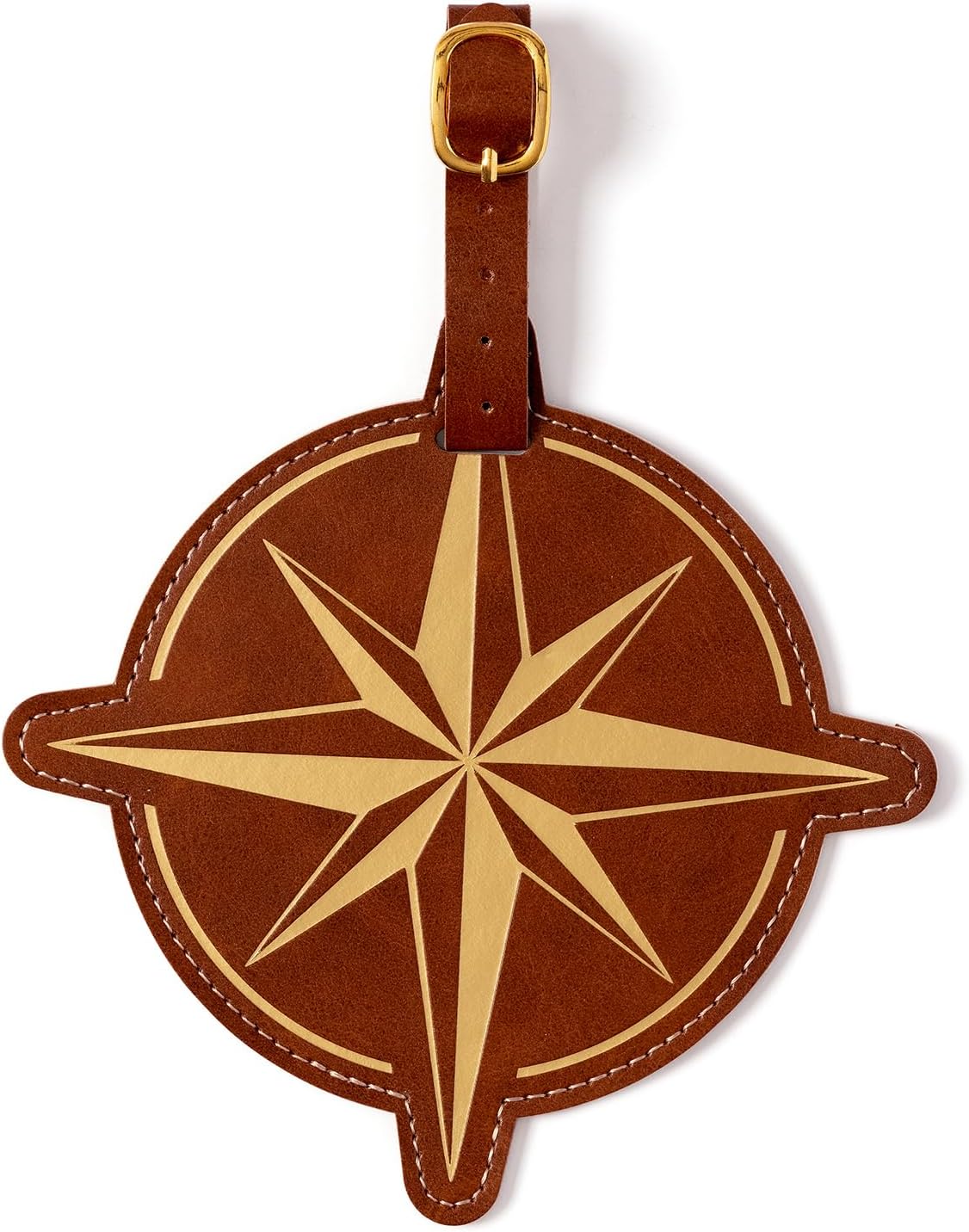 Amazon.com | Eccolo Jumbo Compass Rose Luggage Tag – Vintage Compass ...