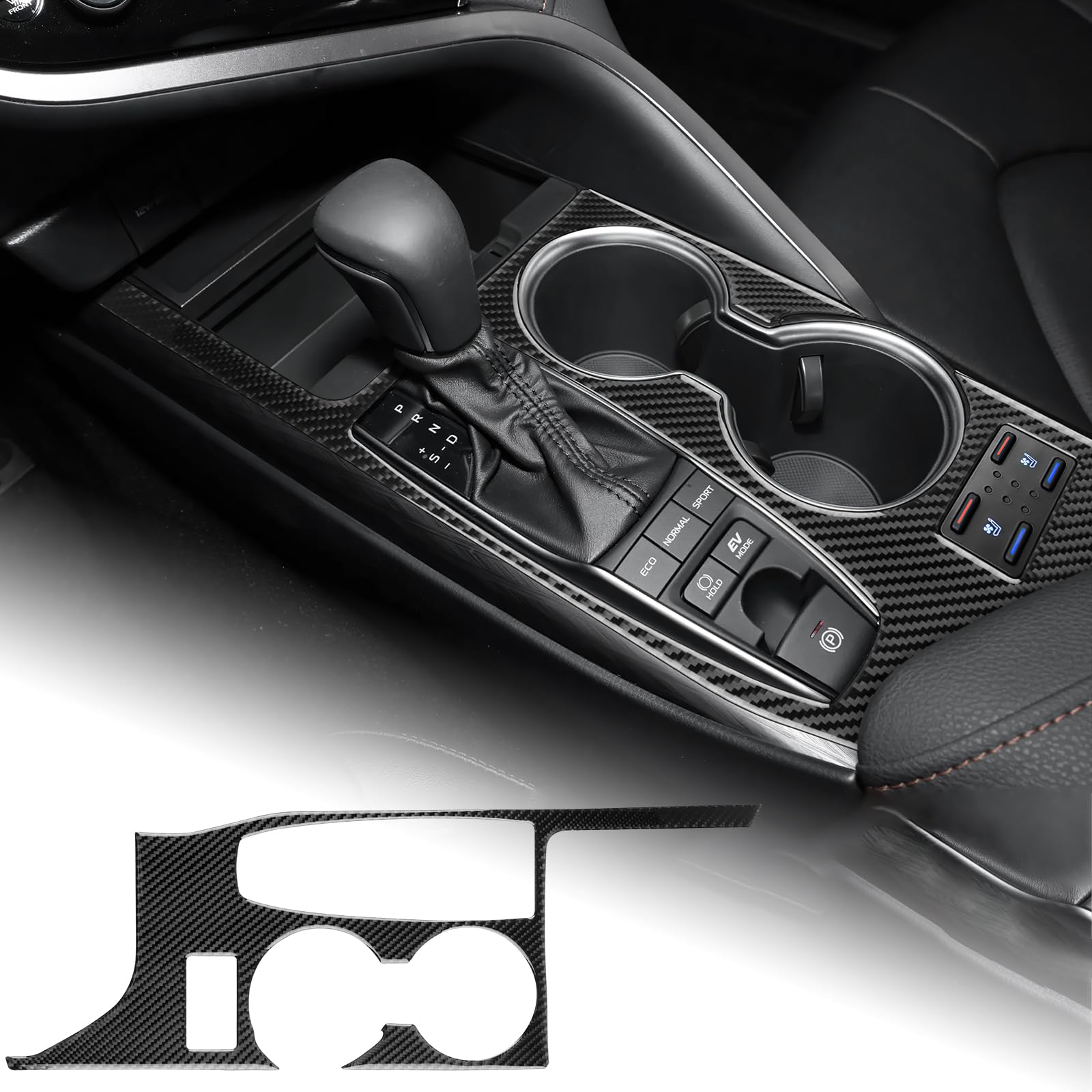 Amazon.com: AIRSPEED Carbon Fiber for 2018-2024 Toyota Camry Gear Shift ...