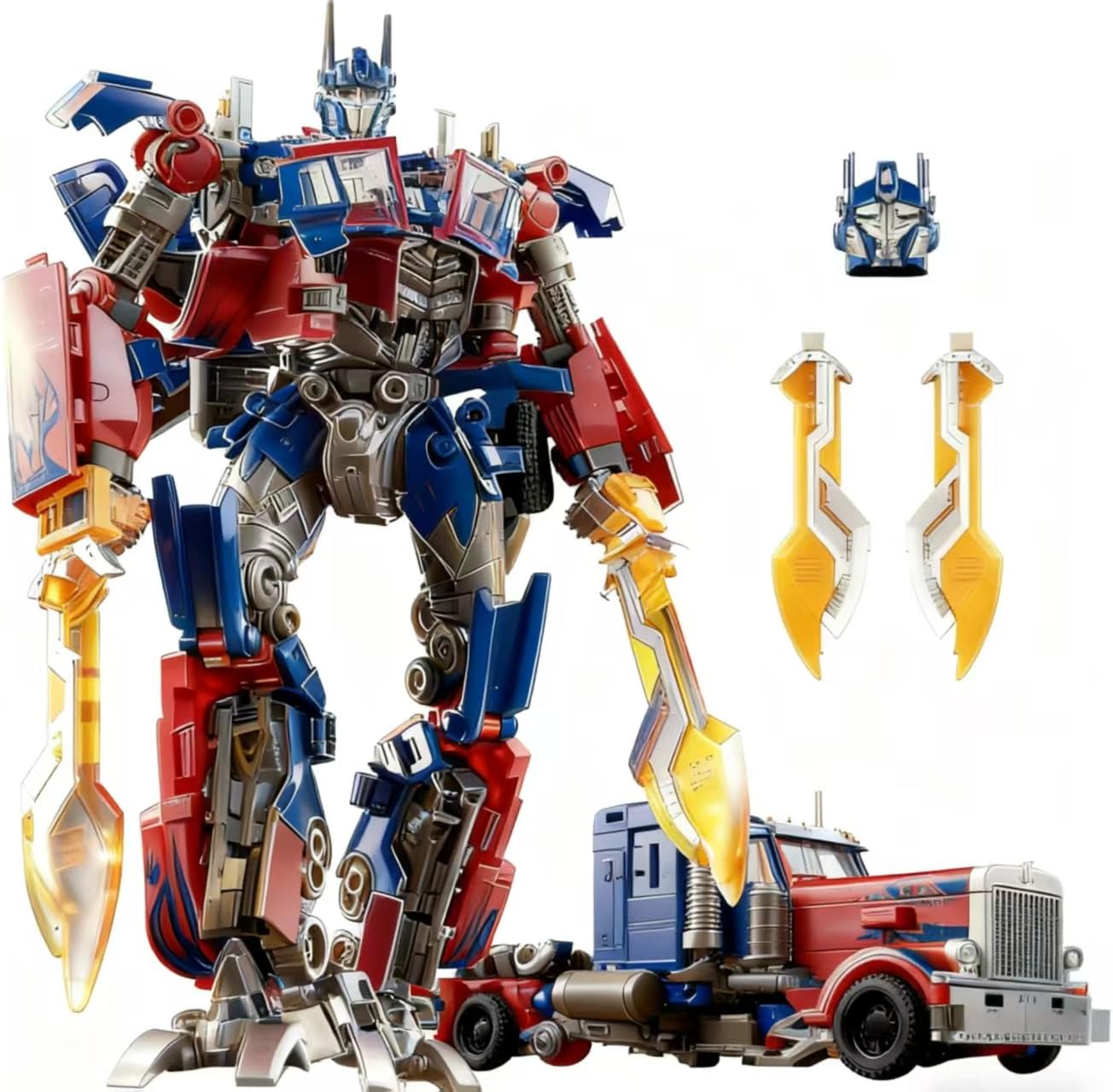 Amazon.com: Deformation Car Robot Toys, Action Figures with Weapons, 8 ...