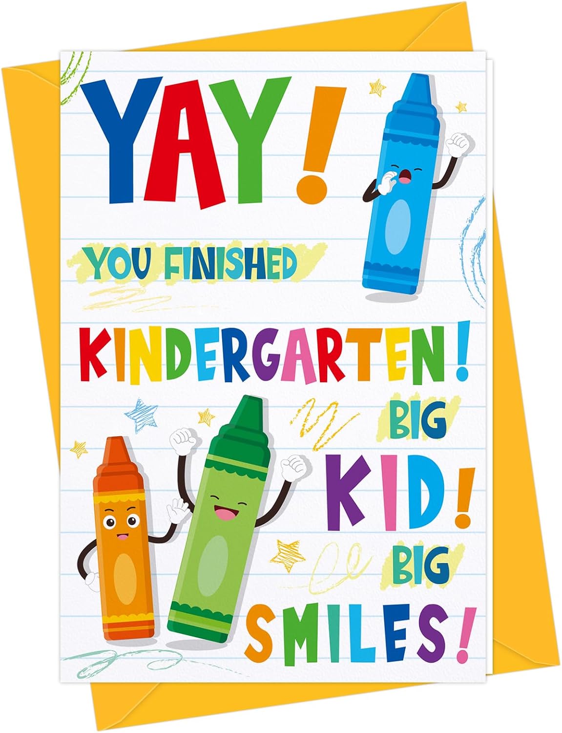 Amazon.com: WhatSign Kindergarten Graduation Cards - 2025 Kindergarten ...