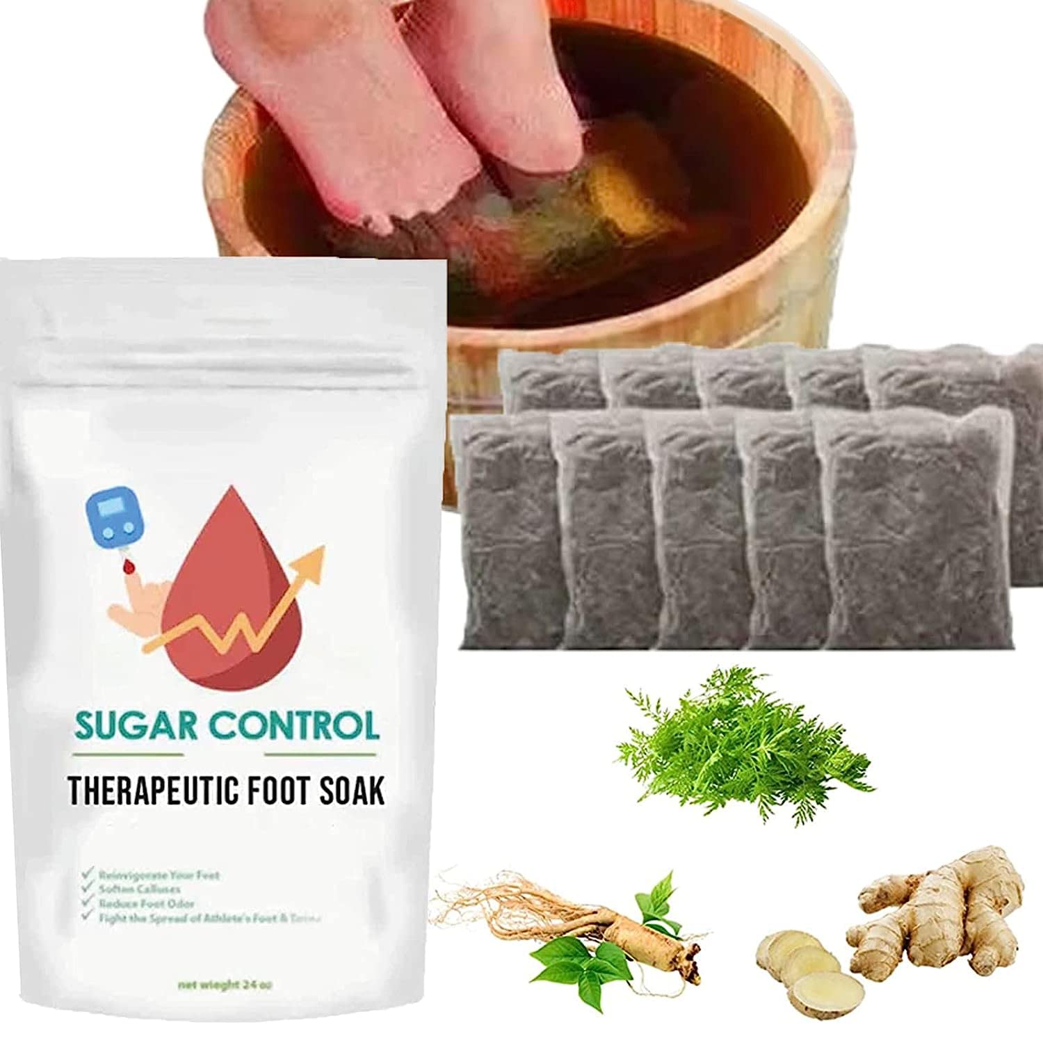 Buy ify Sugar Control Therapeutic Foot Soak,Sugar Control Therapeutic ...