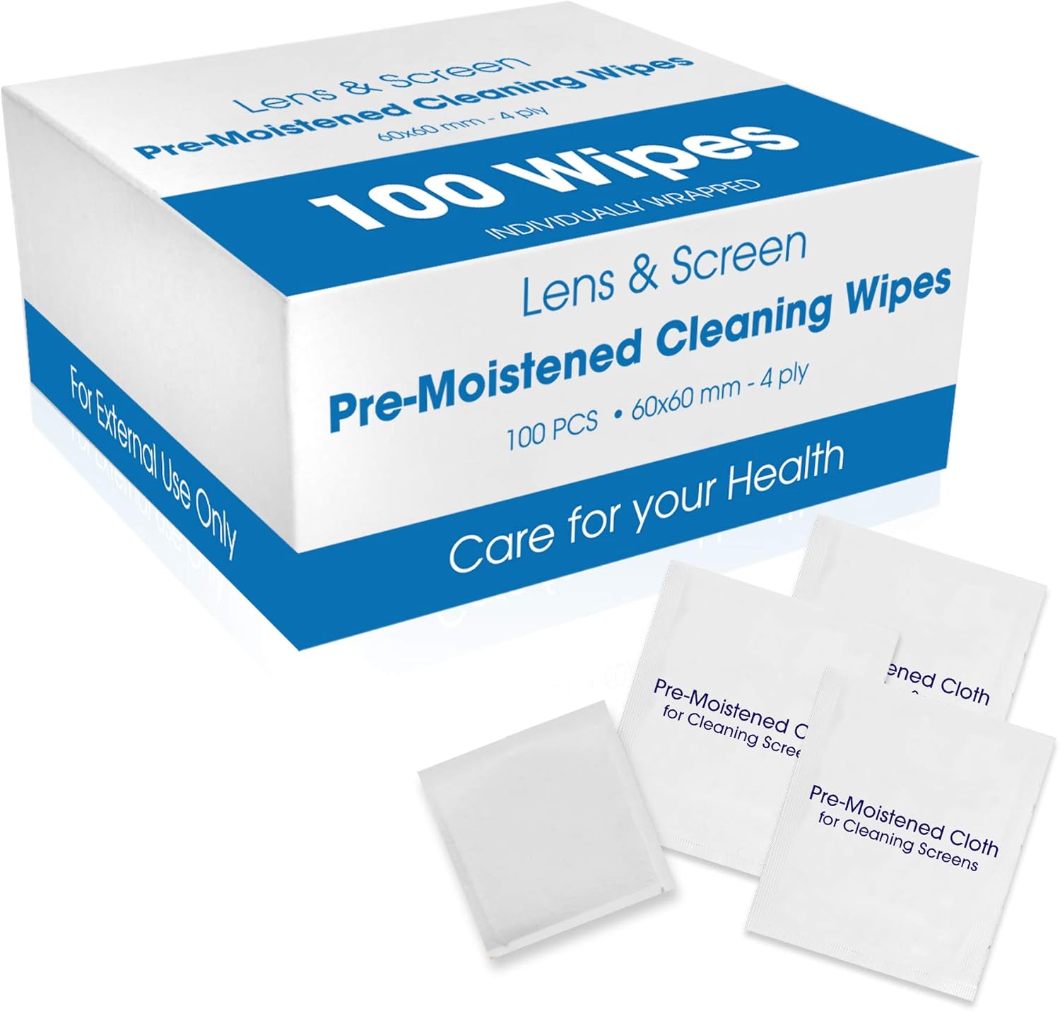 Amazon.com: amFilm Screen Cleaning Wipes, Pre Moistened Cleansing ...