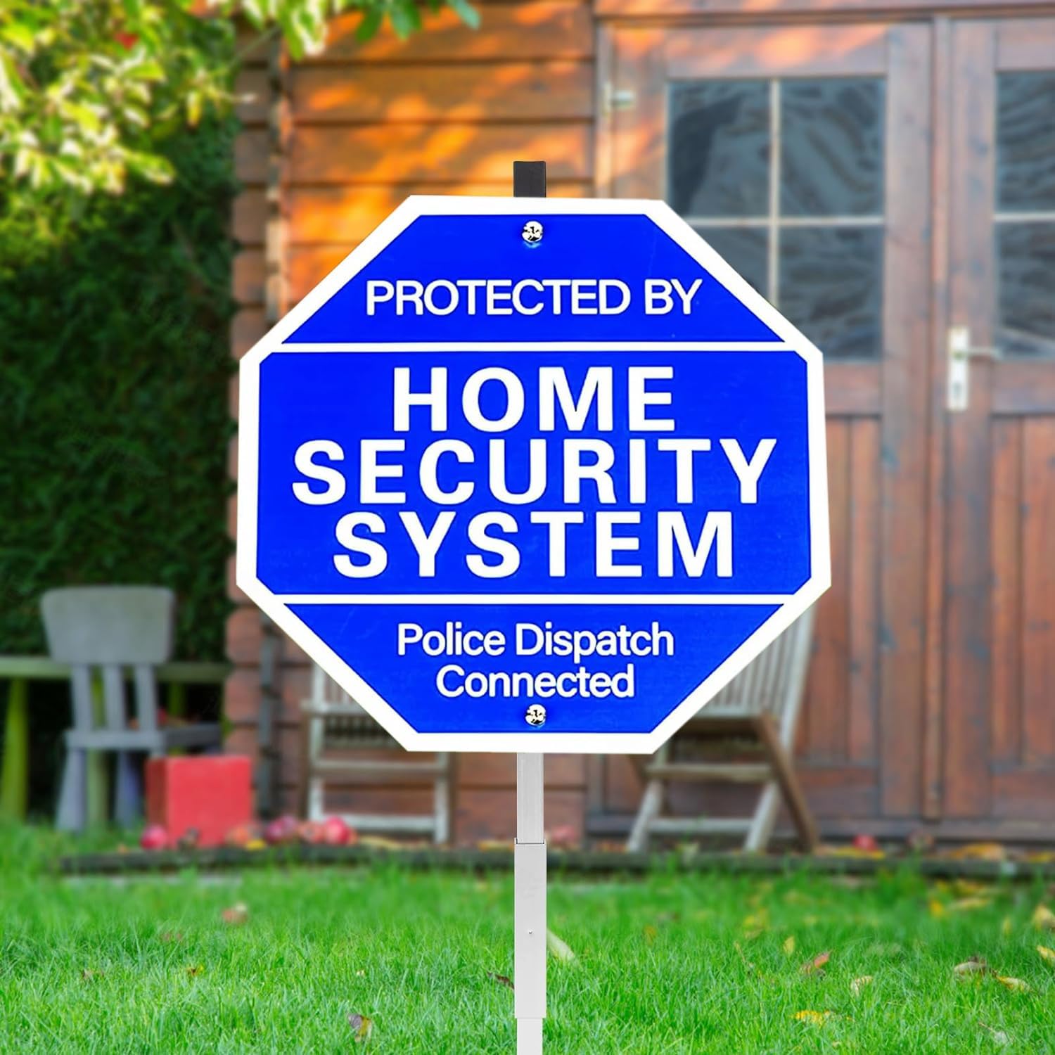 Amazon.com : Protected By Home Security System Yard Sign-100% Aluminum ...