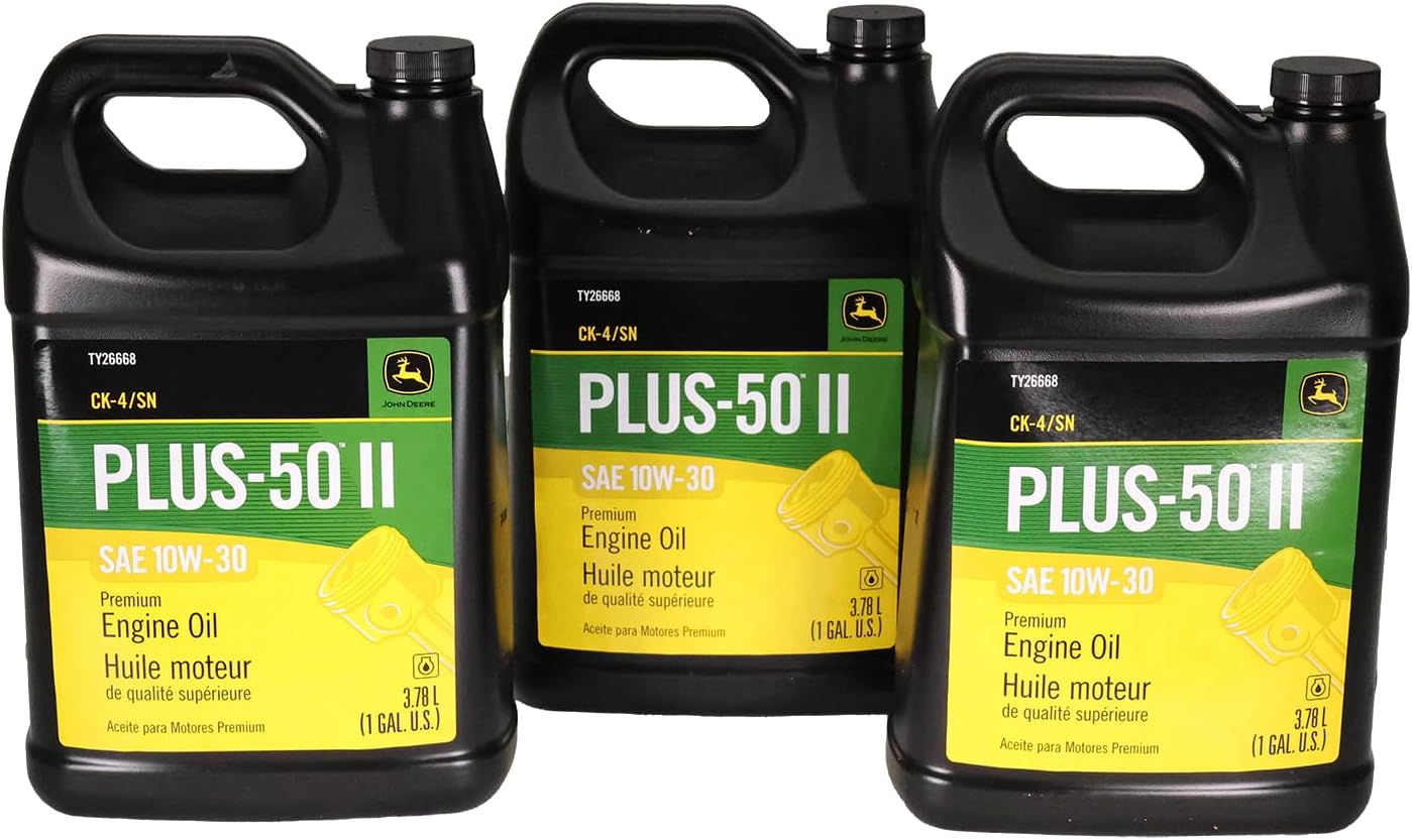 Amazon.com: John Deere Original Equipment (3 GALLONS) Plus-50 II SAE ...