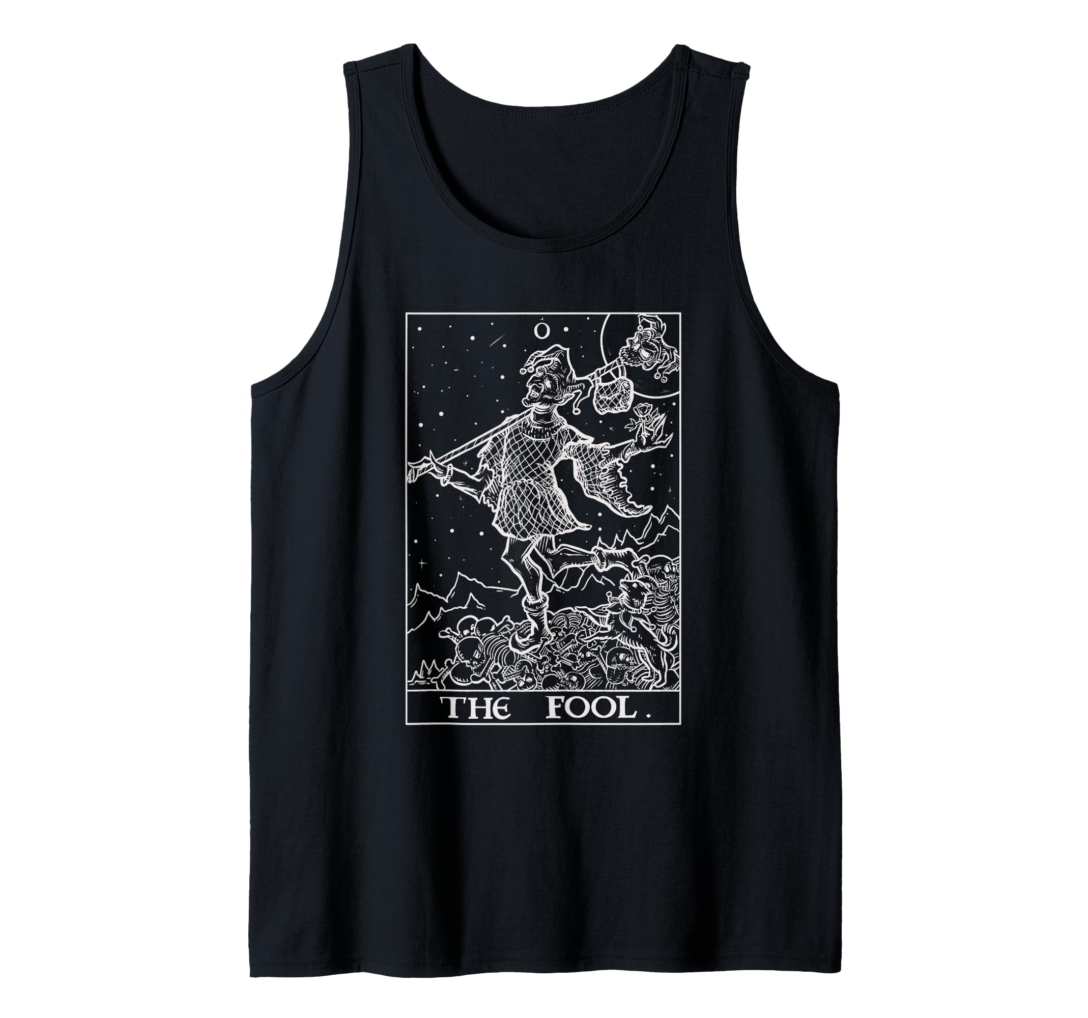 Amazon.com: The Fool Tarot Card Halloween Gothic Clothing Court Jester ...