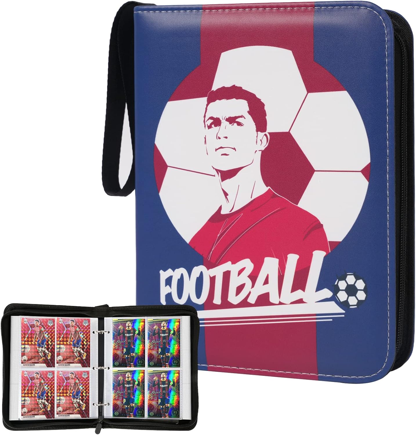 Trading Card Album for Football, Binder Card Holder, Binder with ...