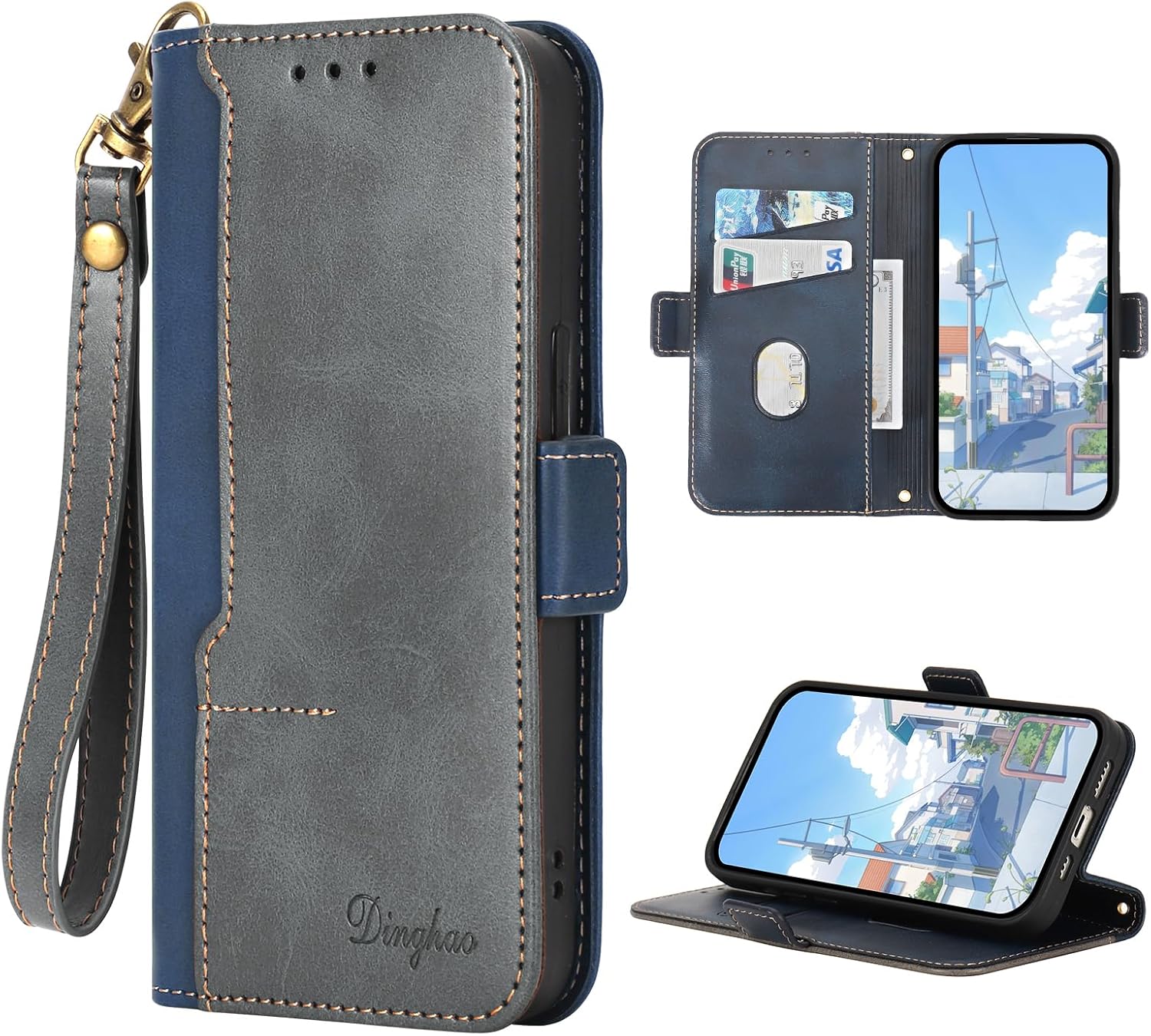 Amazon.co.jp: KYOCERA Basio Active3 KYG04 Case Notebook Type Basio ...