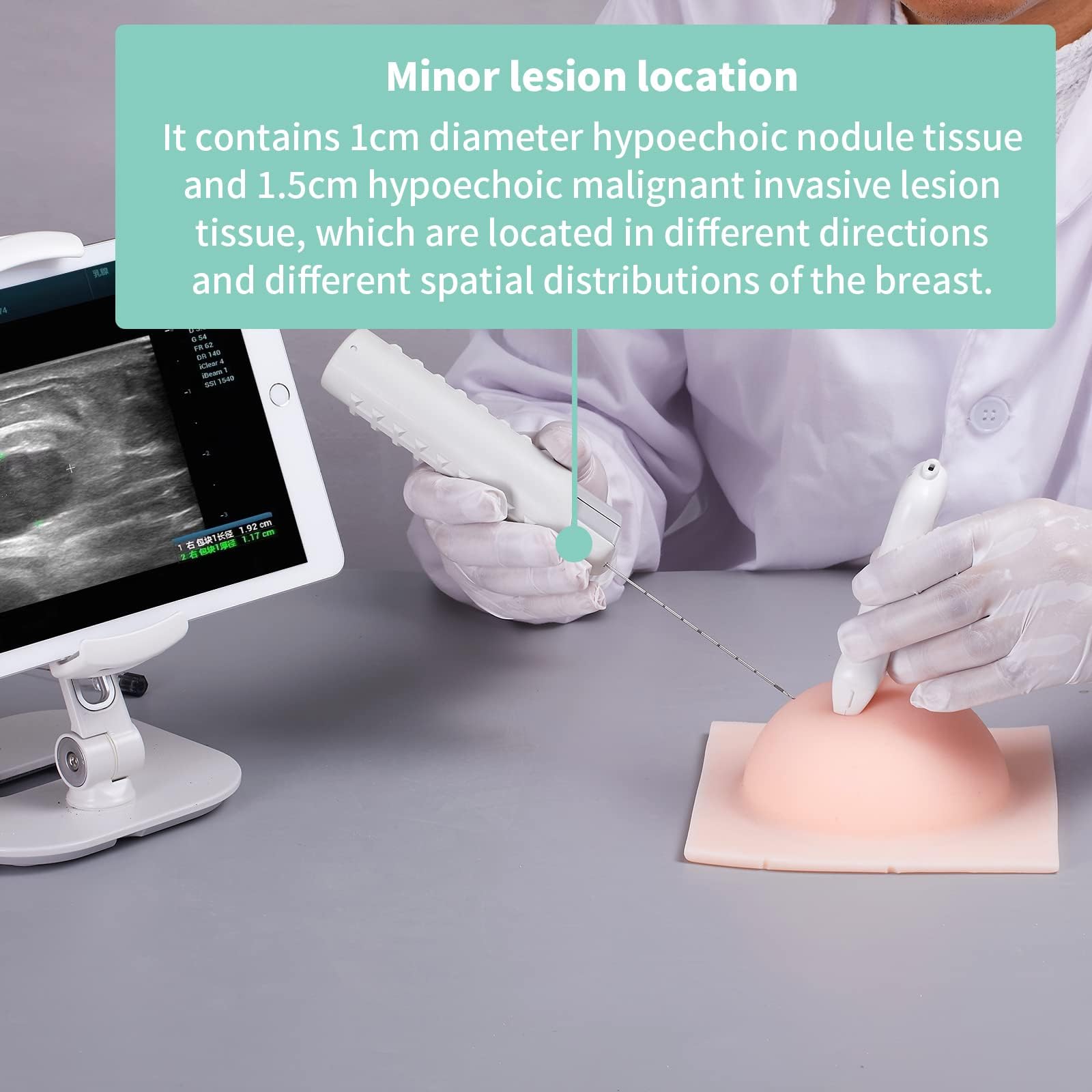Snapklik.com : Breast Ultrasound Puncture Model,4 Simulated Lesions ...