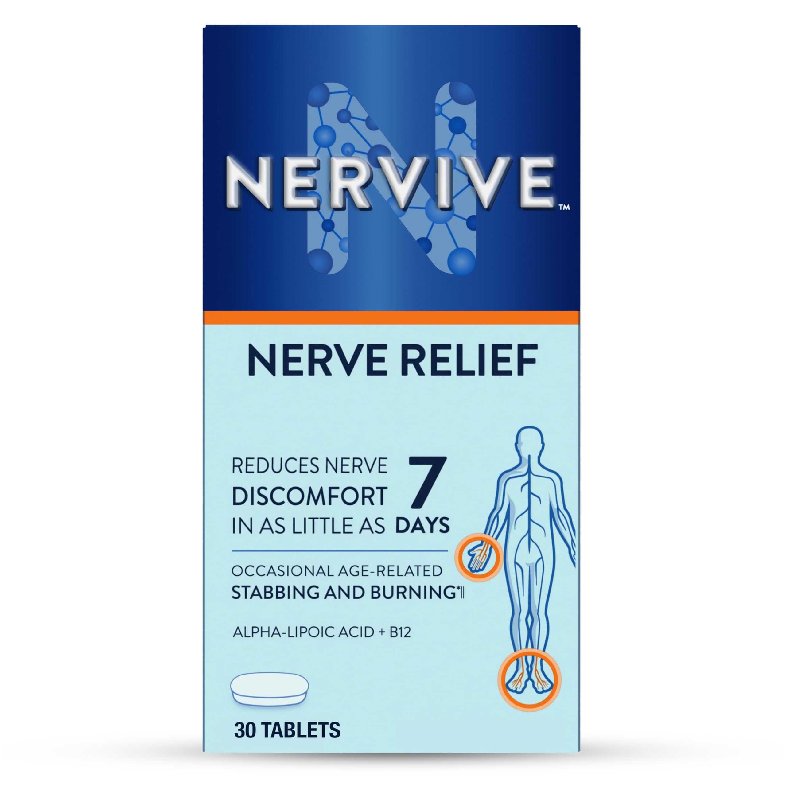 Amazon.com: Nervive Nerve Relief, with Alpha Lipoic Acid, to help ...