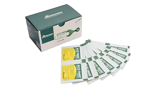 Romsons Alco Swab Alcohol Guaze (Pack of 500) Antiseptic Prep sterile ...