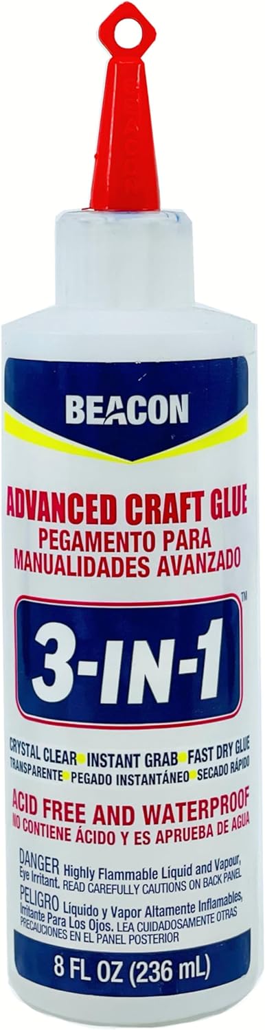 Amazon.com: Beacon Fabri-Tac Permanent Adhesive, 8 Ounce The Glue Gun ...