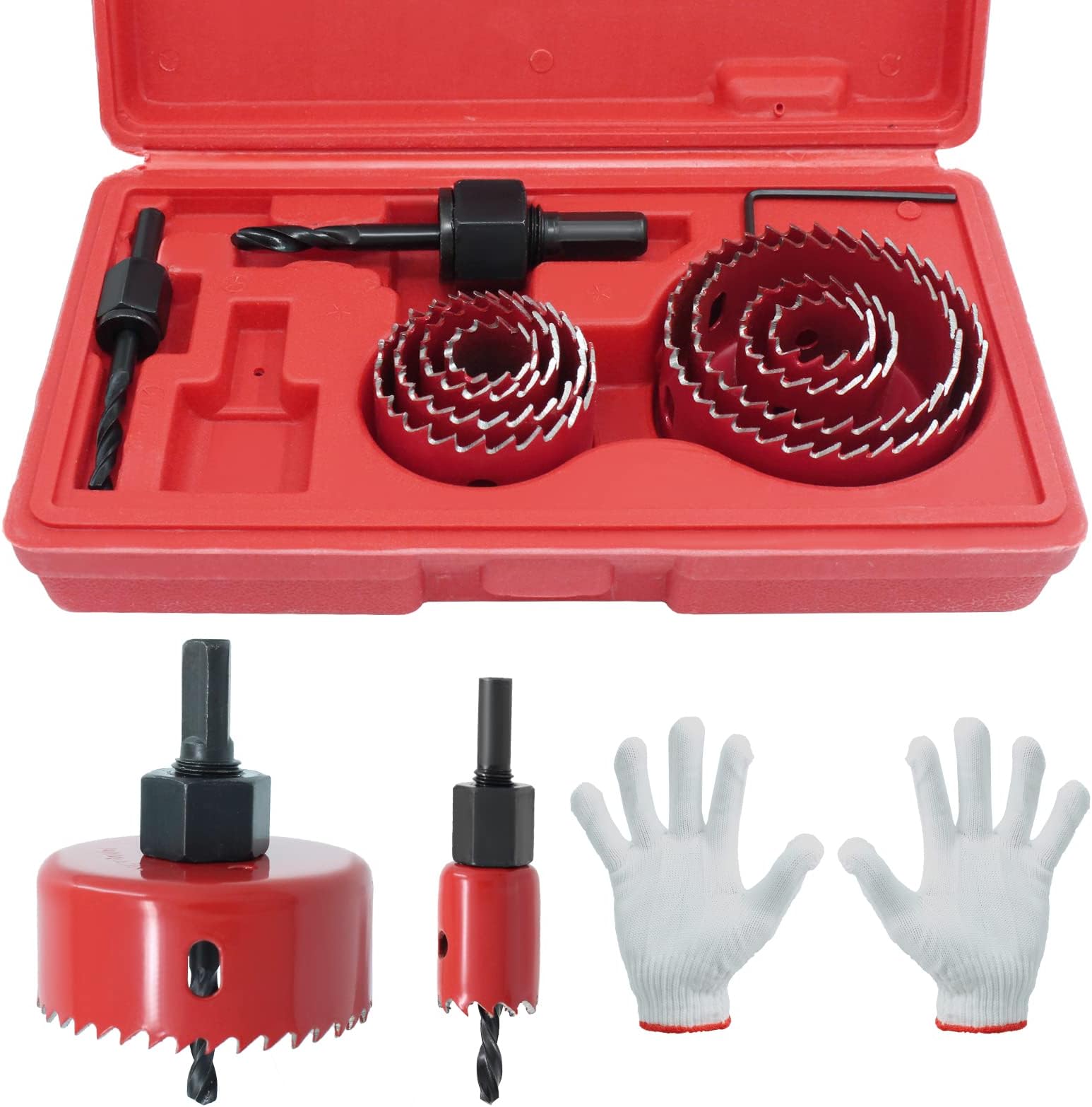 Draper 9-Piece Holesaw Kit for Downlights | Hole Cutter Set | 51 to ...