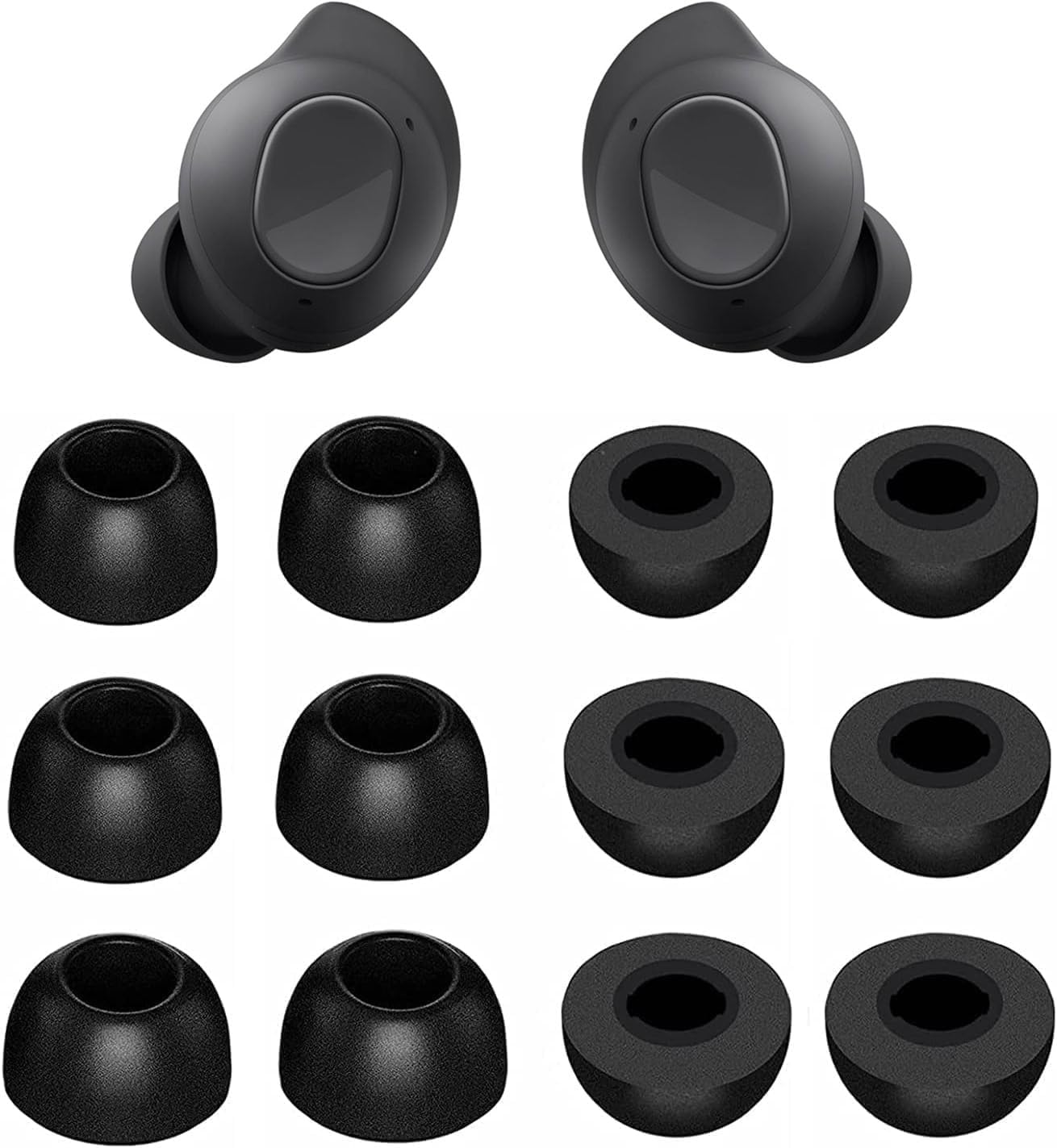 Amazon.com: ALXCD Foam Eartips Compatible with Galaxy Buds FE SM-R400 ...