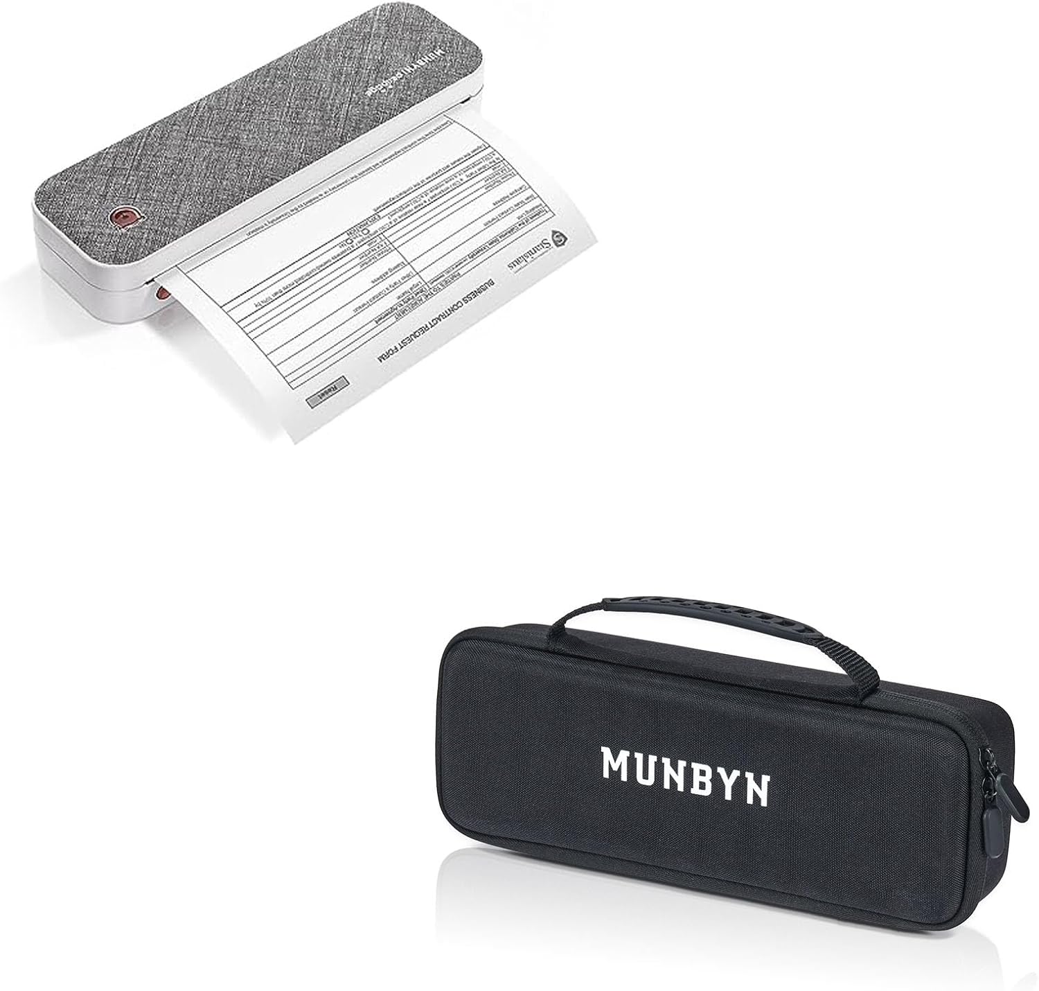 Amazon.com: MUNBYN Carrying Case Portable Printer ITP01 : Office Products