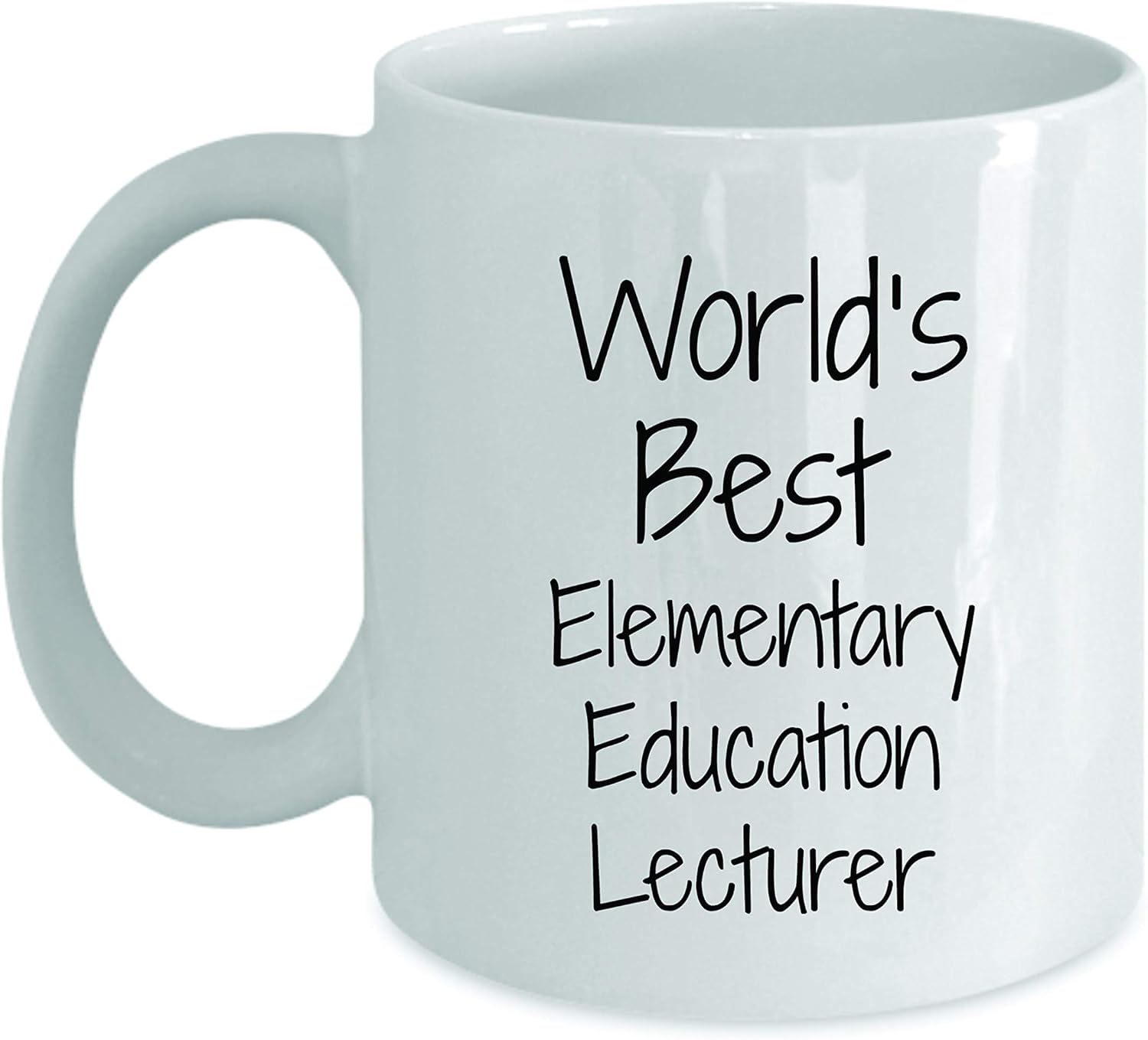Amazon.com: Gift For Elementary Education Lecturer - World's Best - Fun ...