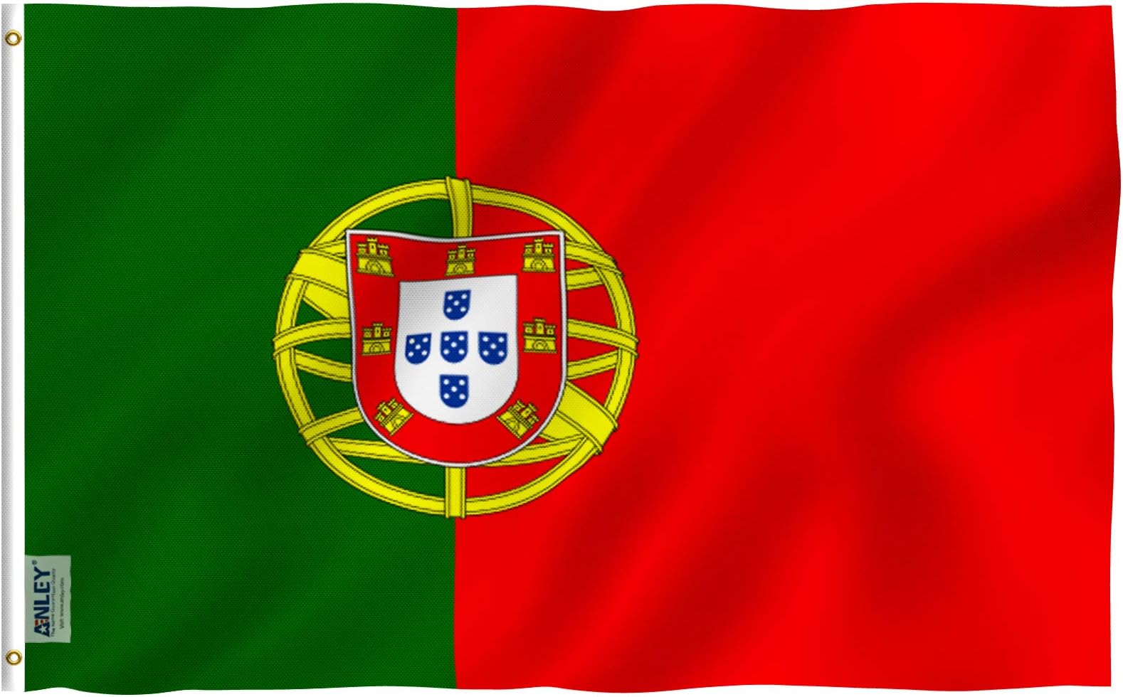 Amazon.com : 25 Pack Hand Held Small Mini Flag Portugal Flag Portuguese ...