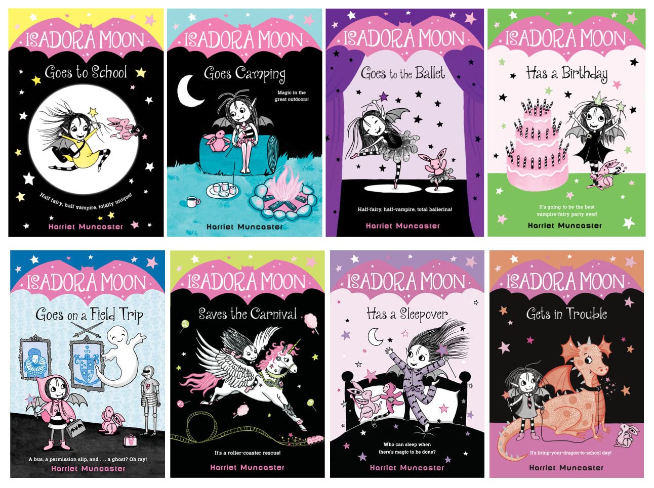 Isadora Moon Series 8 Books Set: Harriet Muncaster: Amazon.com: Books