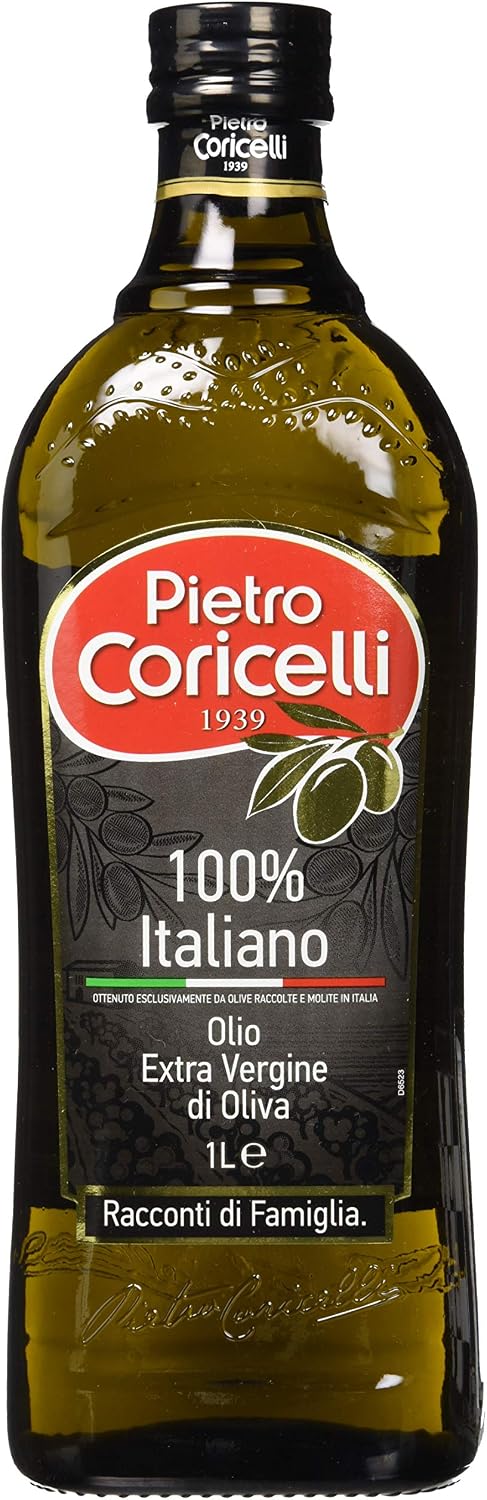 Pietro Coricelli Olio Extra Vergine di Oliva - 1000 Ml : Amazon.it ...