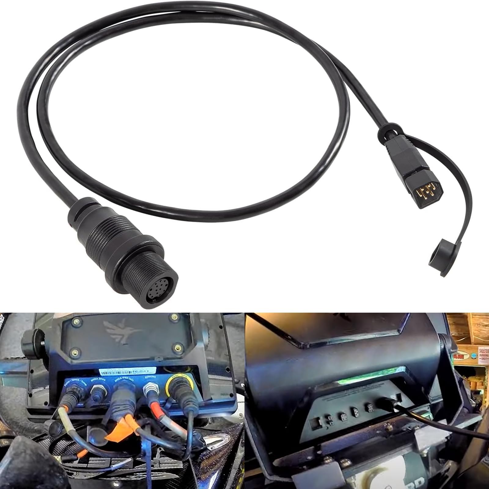 Amazon.com: MKR-MDI-2 Sonar Adapter Cable for Humminbird HELIX 7 G3 or ...