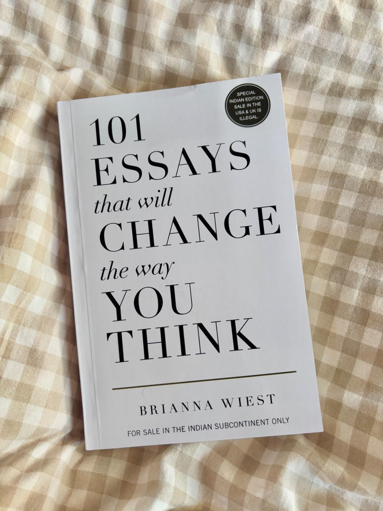 Buy 101 Essays That Will Change The Way You Think Book Online at Low ...