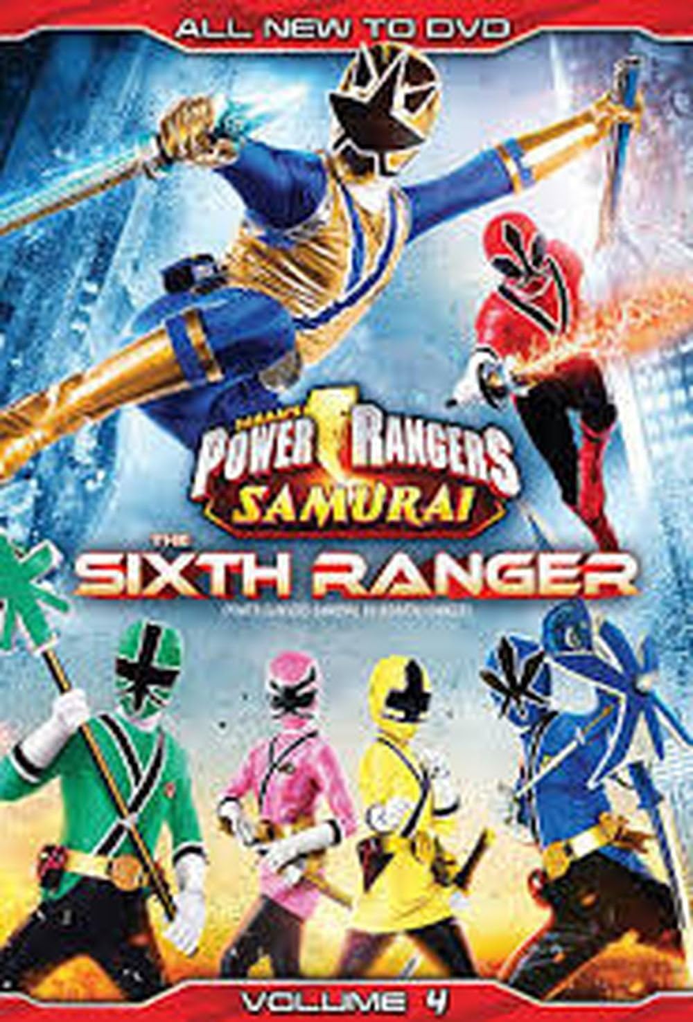 Power Rangers Samurai: The Sixth Ranger 4 [DVD] [Region 1] [US Import ...