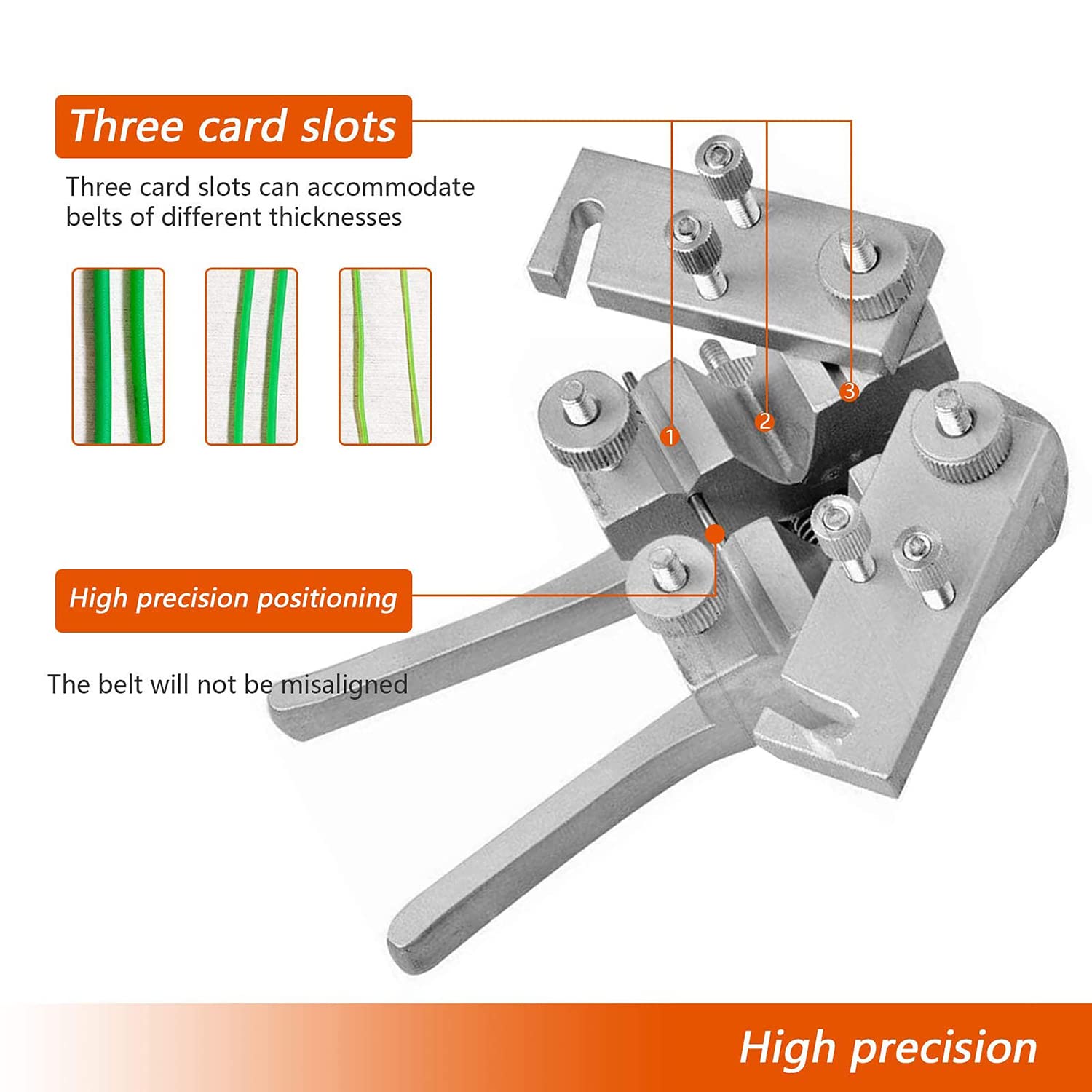 Magnetic Belt Drive Aluminum Alloy PU Belt Welder - Hot Melt Connector ...