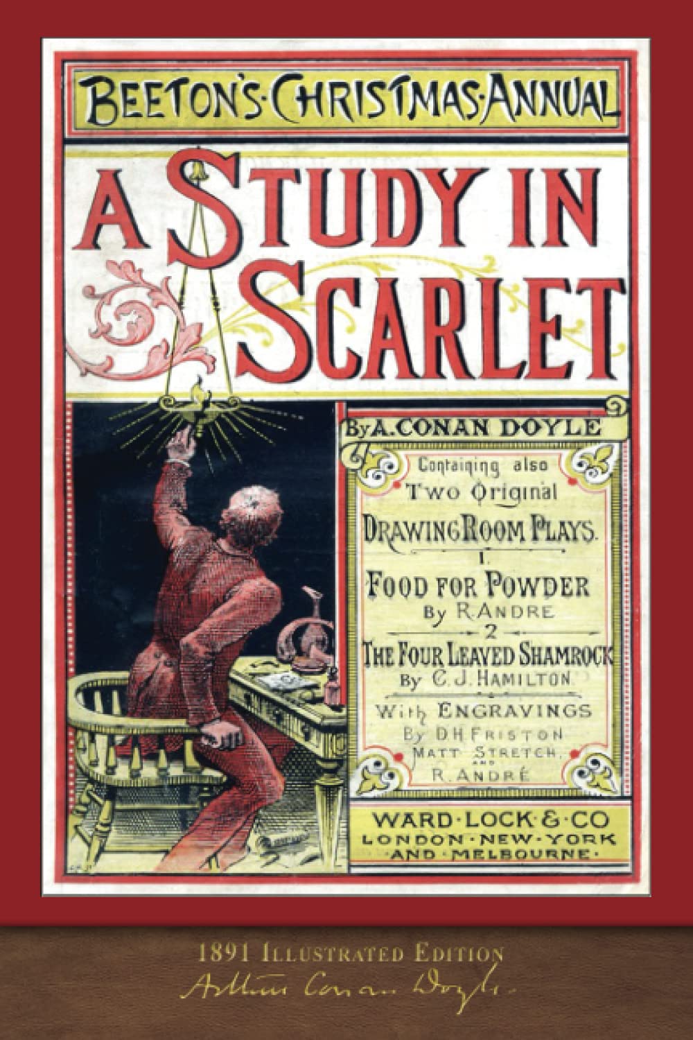 Amazon.com: A Study in Scarlet (1891 Illustrated Edition): 100th ...