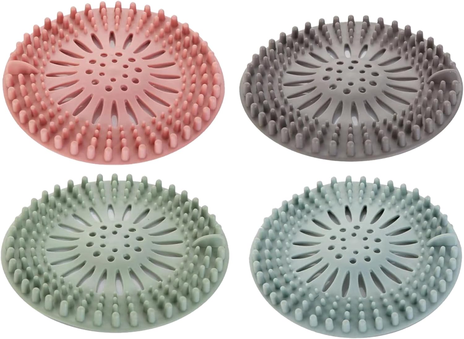 Amazon.com: Drain Hair Catcher Hair Catcher for Shower Drain 4PCS ...