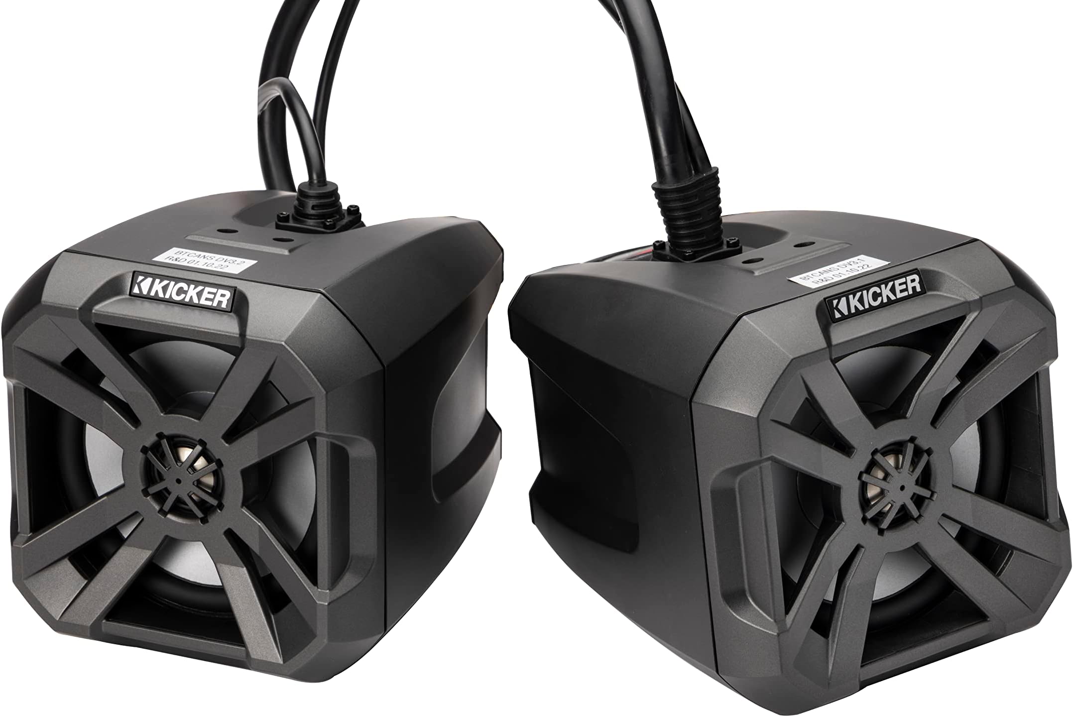 Amazon.com: KICKER 48BTCAN65 - PowerCans 6.5" Bluetooth Speaker Pods ...