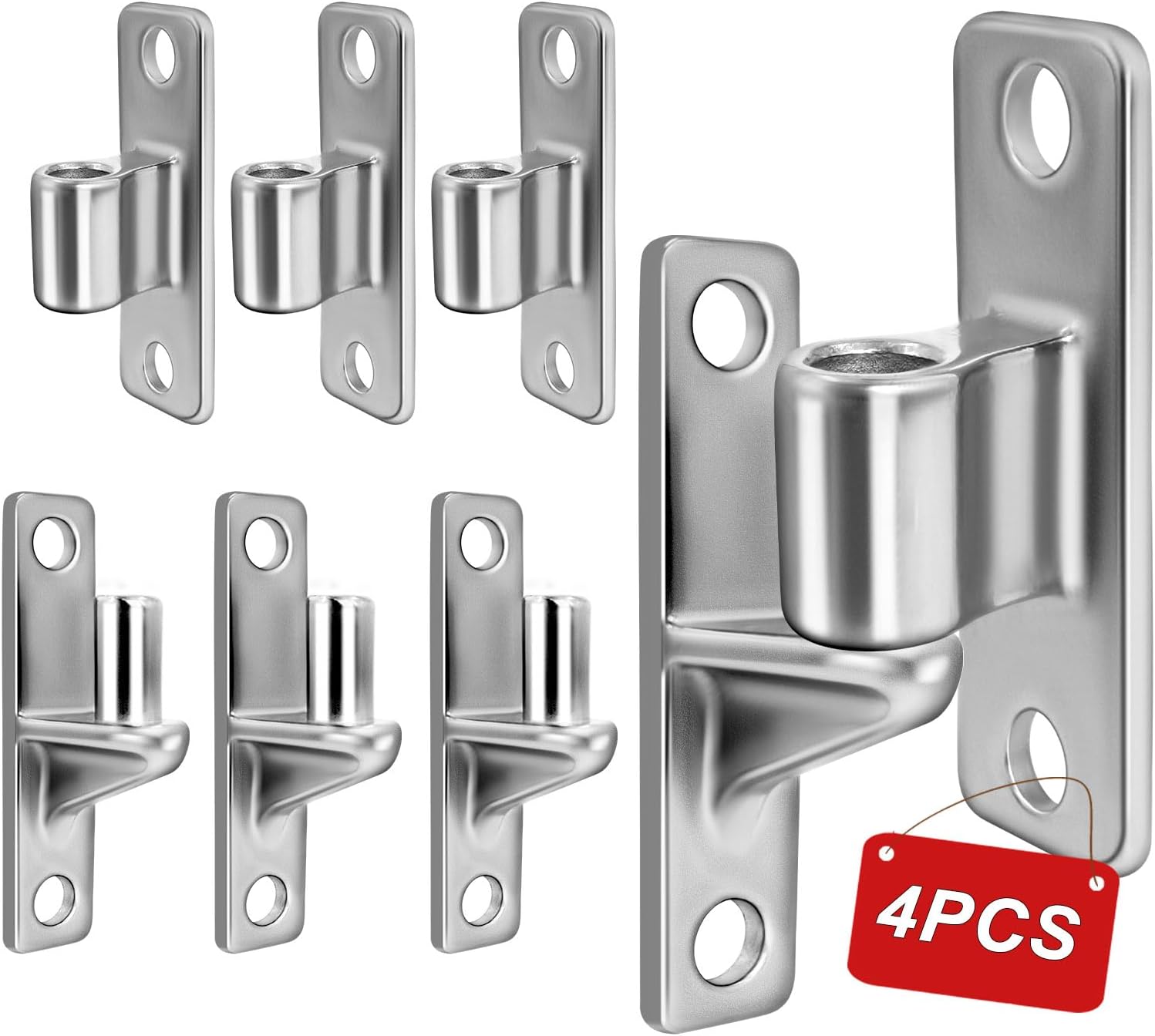Amazon.com: Magamuz 4Pack Heavy Duty Gate Hinges, 304 Stainless Steel ...