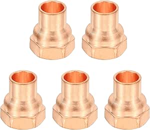 Amazon.com: PATIKIL 1/4" Female Adapter Fitting with C X F Connections ...