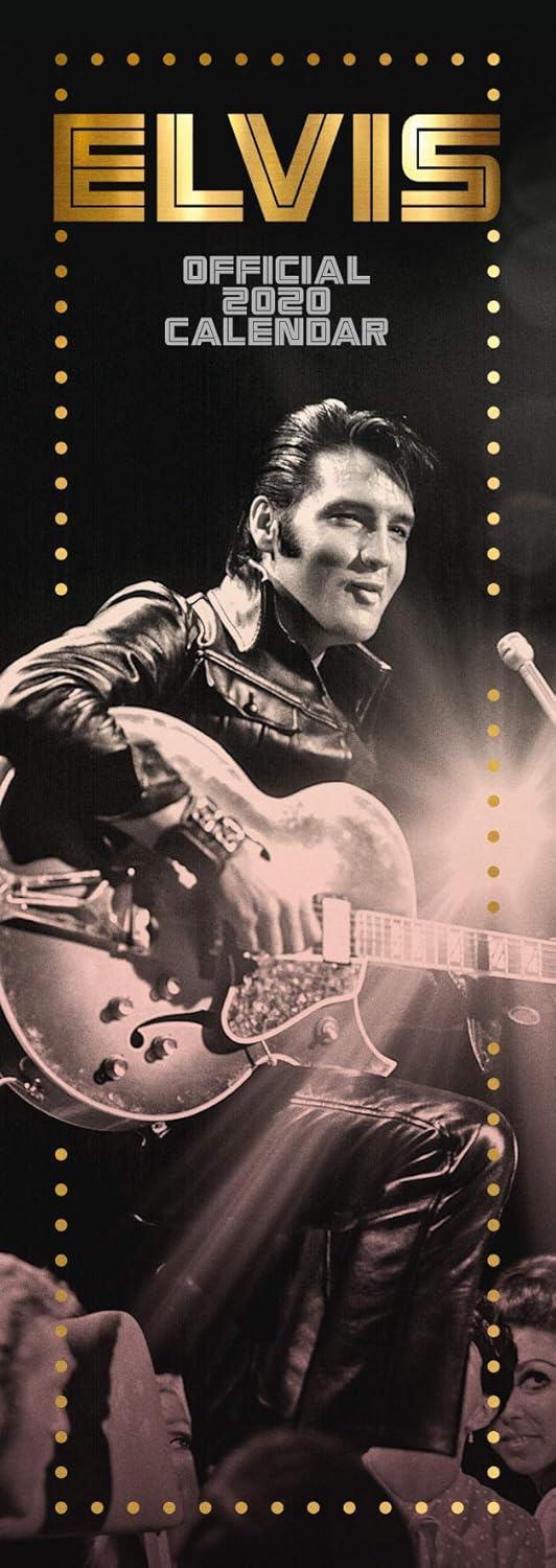 Elvis Slim 2020 Calendar - Official Slim Format Calendar: Amazon.co.uk ...